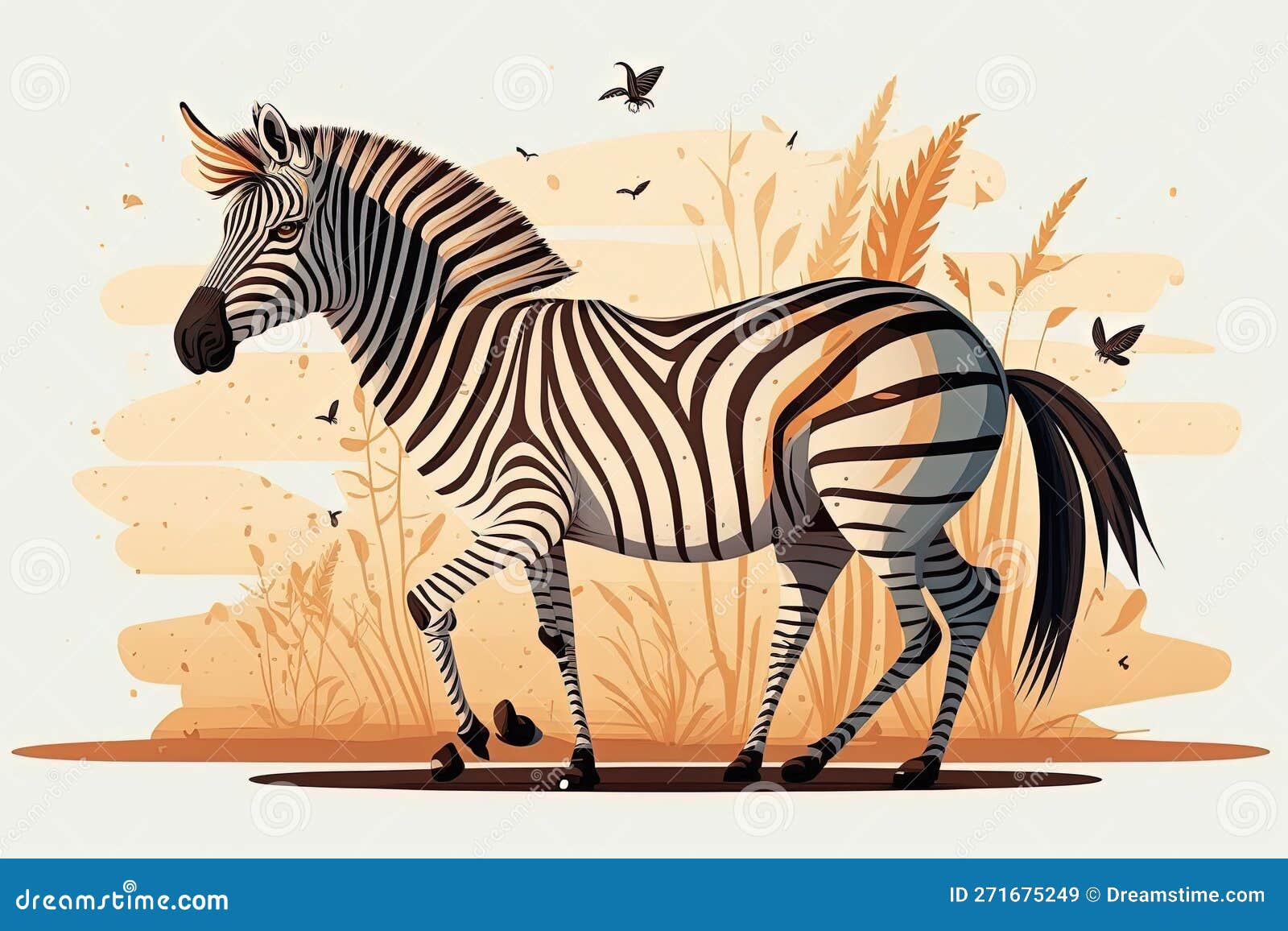 It Has a Leopard and Zebra Print, or a Zebra Print. Continuity of ...