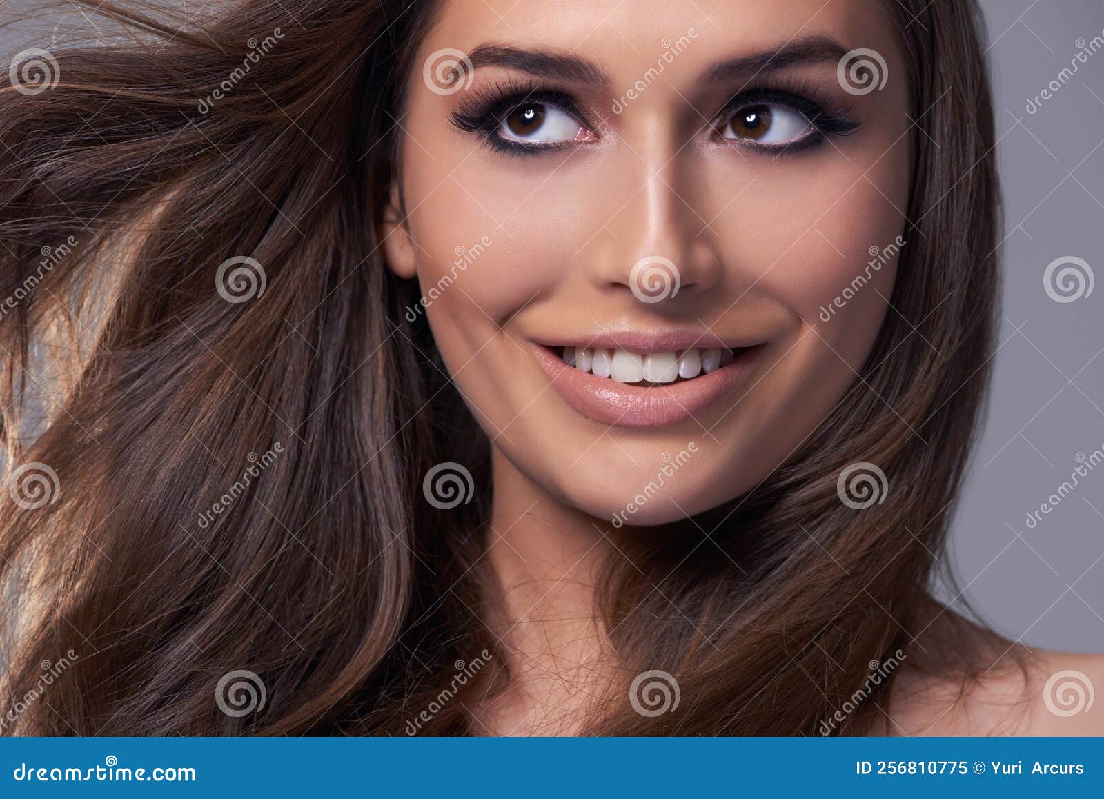 She Has a Perfect Complexion. Studio Shot of an Attractive Young Woman ...