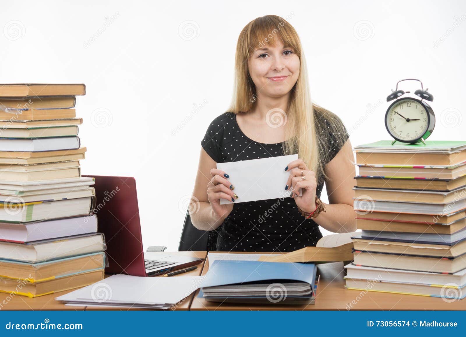 She Has Prepared an Envelope with a Bribe Teachers for Successfully ...