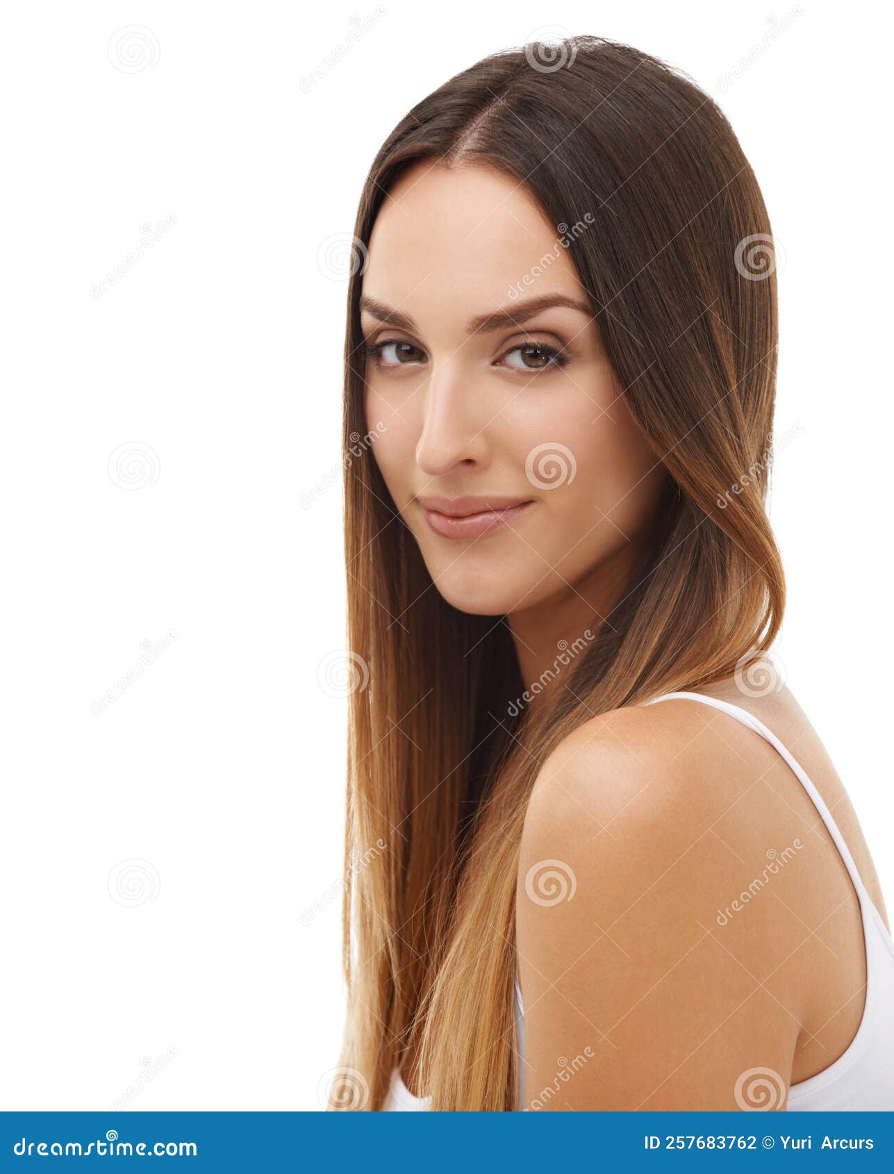 She Has Something Special...Closeup Portrait of an Attractive Model ...