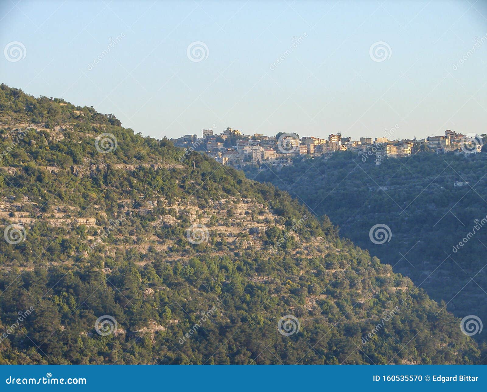 Hasbani River Located in South Lebanon Stock Photo - Image of lake ...