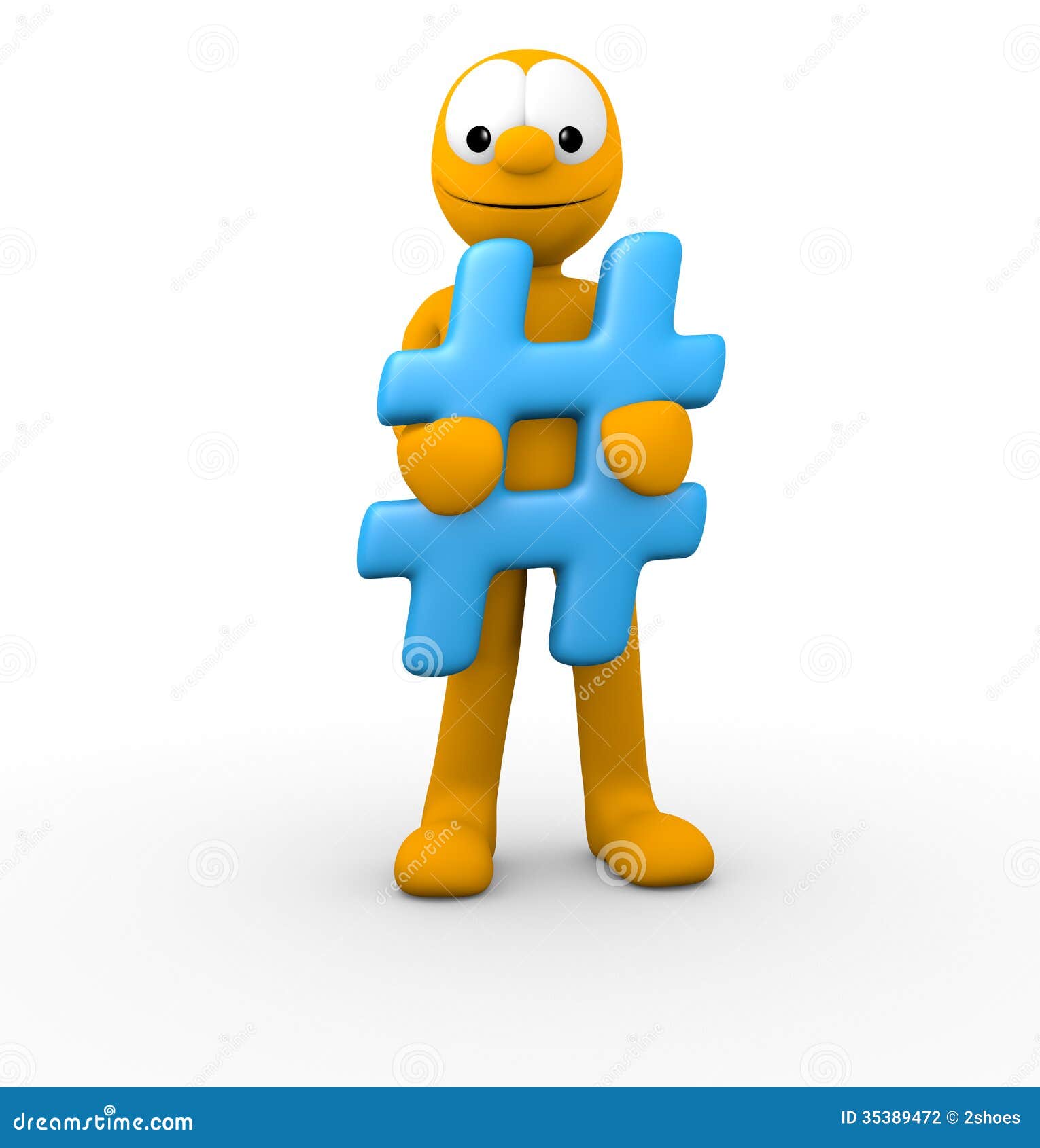 Hash Tag Number sign stock illustration. Illustration of double - 35389472