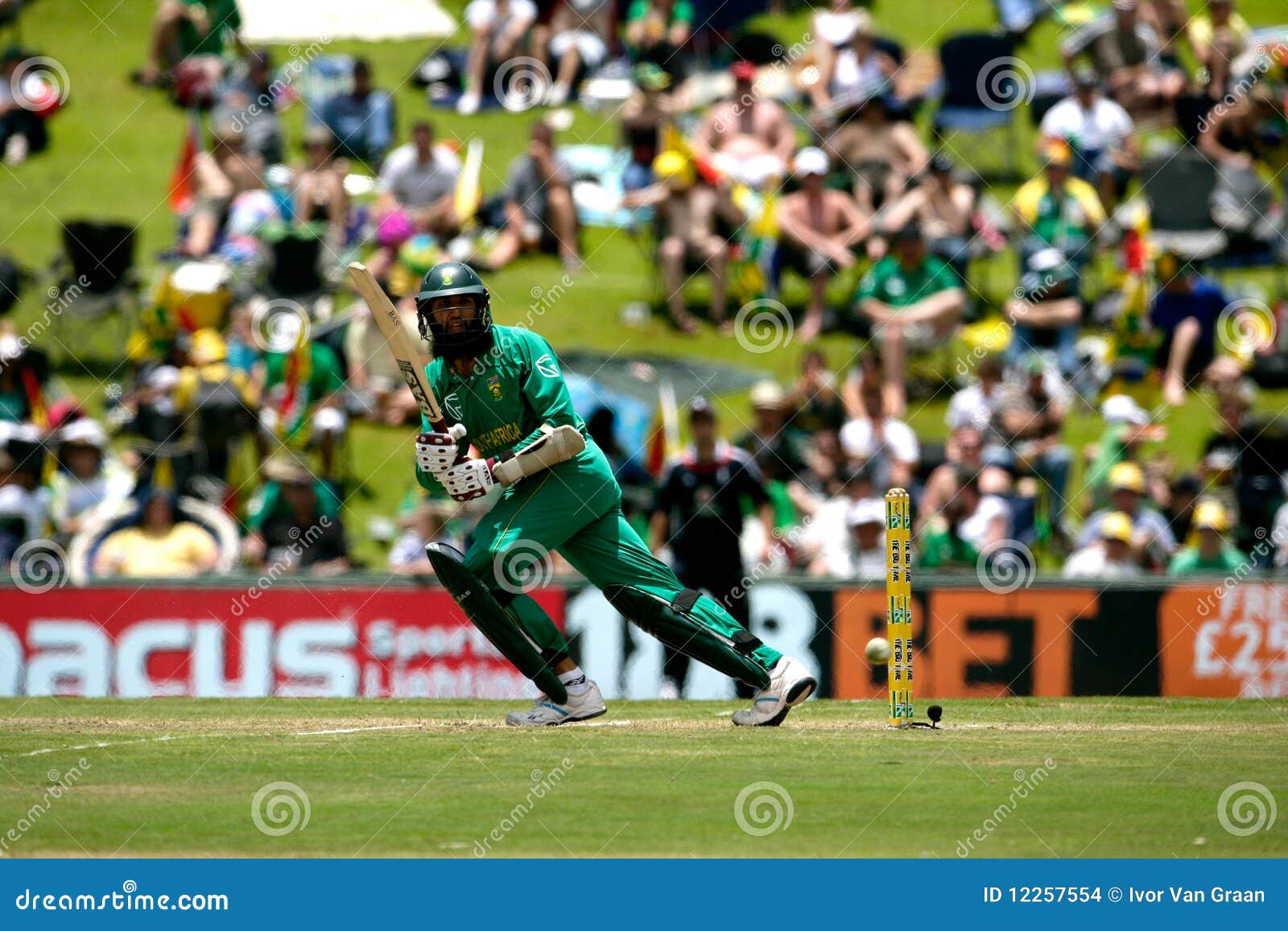 Hashim Amla editorial stock image. Image of park, africa - 12257554