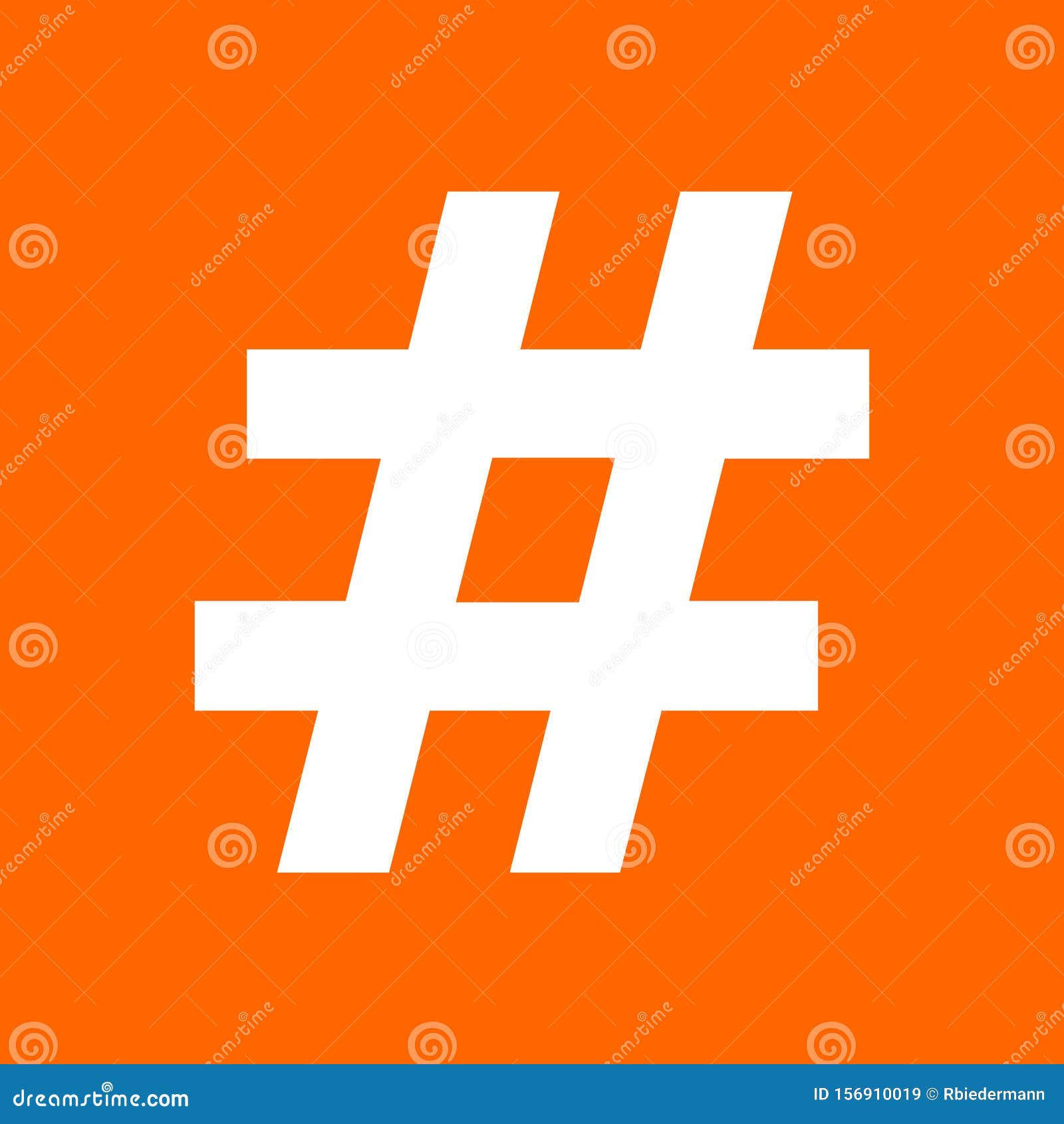 Hashtag and Background As Vector Illustration Stock Vector ...