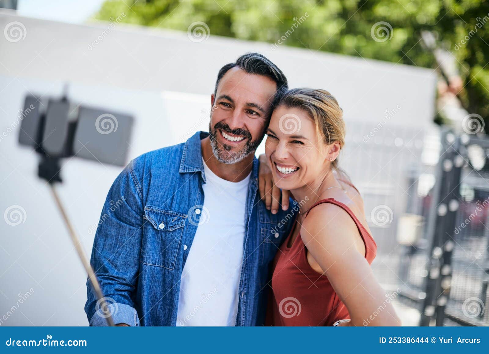 Hashtag Cant Get Enough Of Each Other An Affectionate Couple Taking A