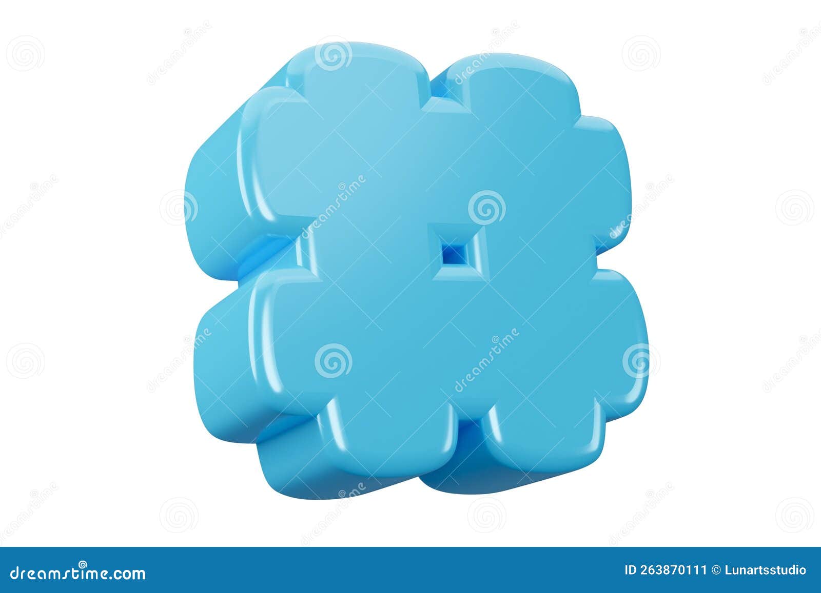 3d Render Symbol Percentage Of Multi-colored Balls Or Sweets Royalty ...