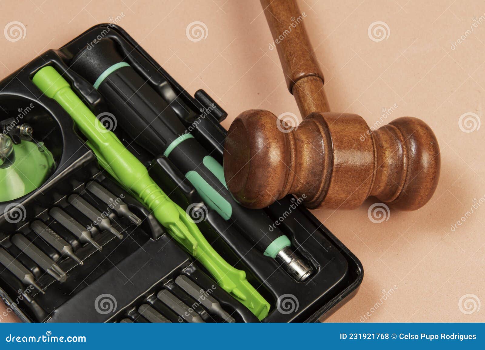Hashtag and Justice Hammer Symbolizing Cyber Crimes Stock Photo - Image ...
