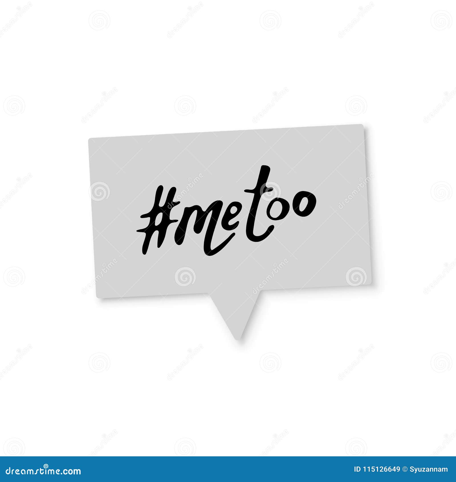 Hashtag Me Too. Vector Illustration. Stock Vector - Illustration of ...