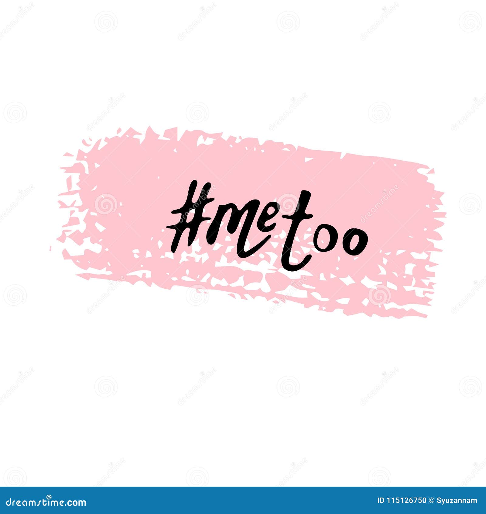 Hashtag Me Too. Vector Illustration. Stock Vector - Illustration of ...