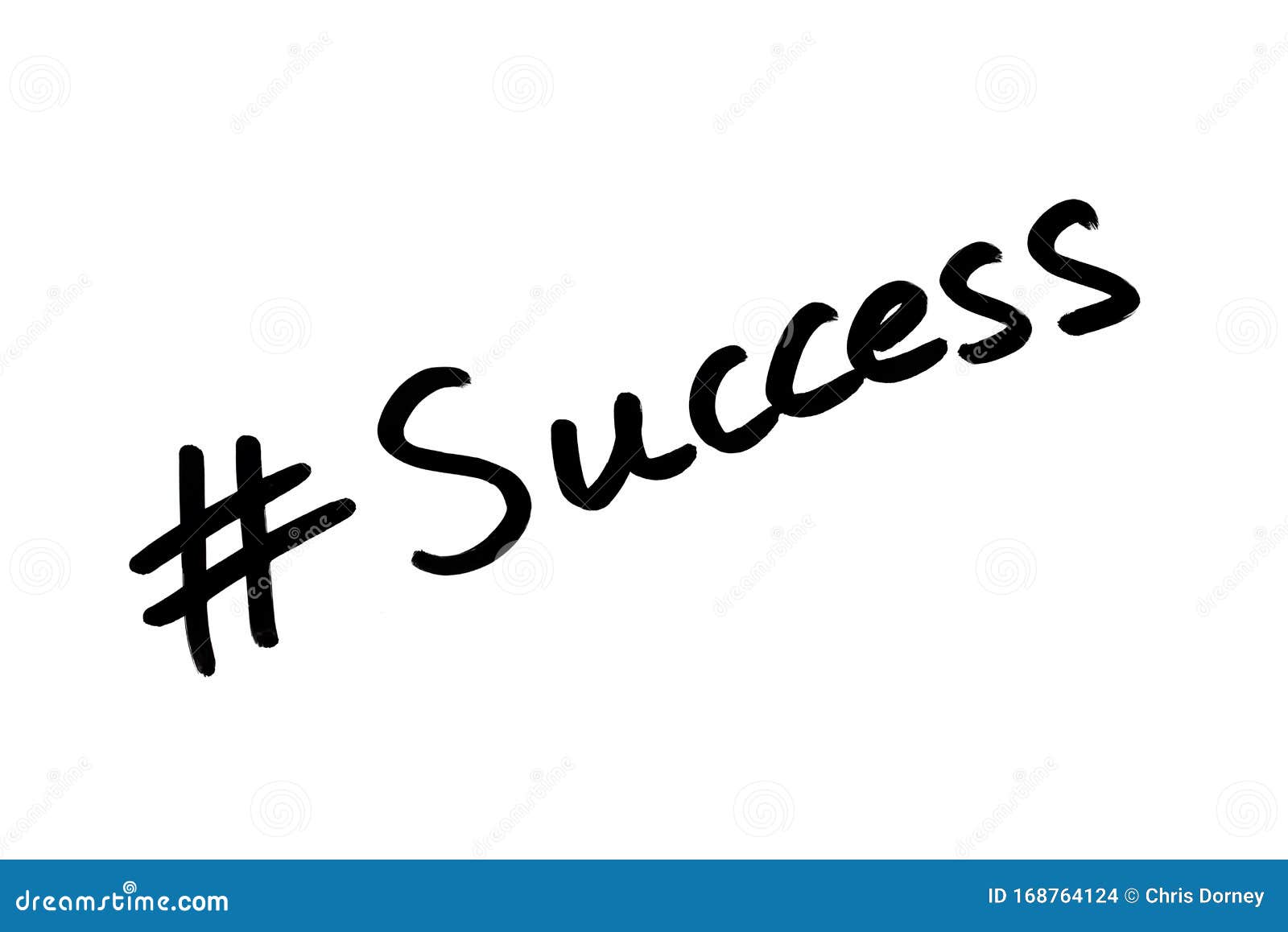 Hashtag Success stock illustration. Illustration of accomplish - 168764124
