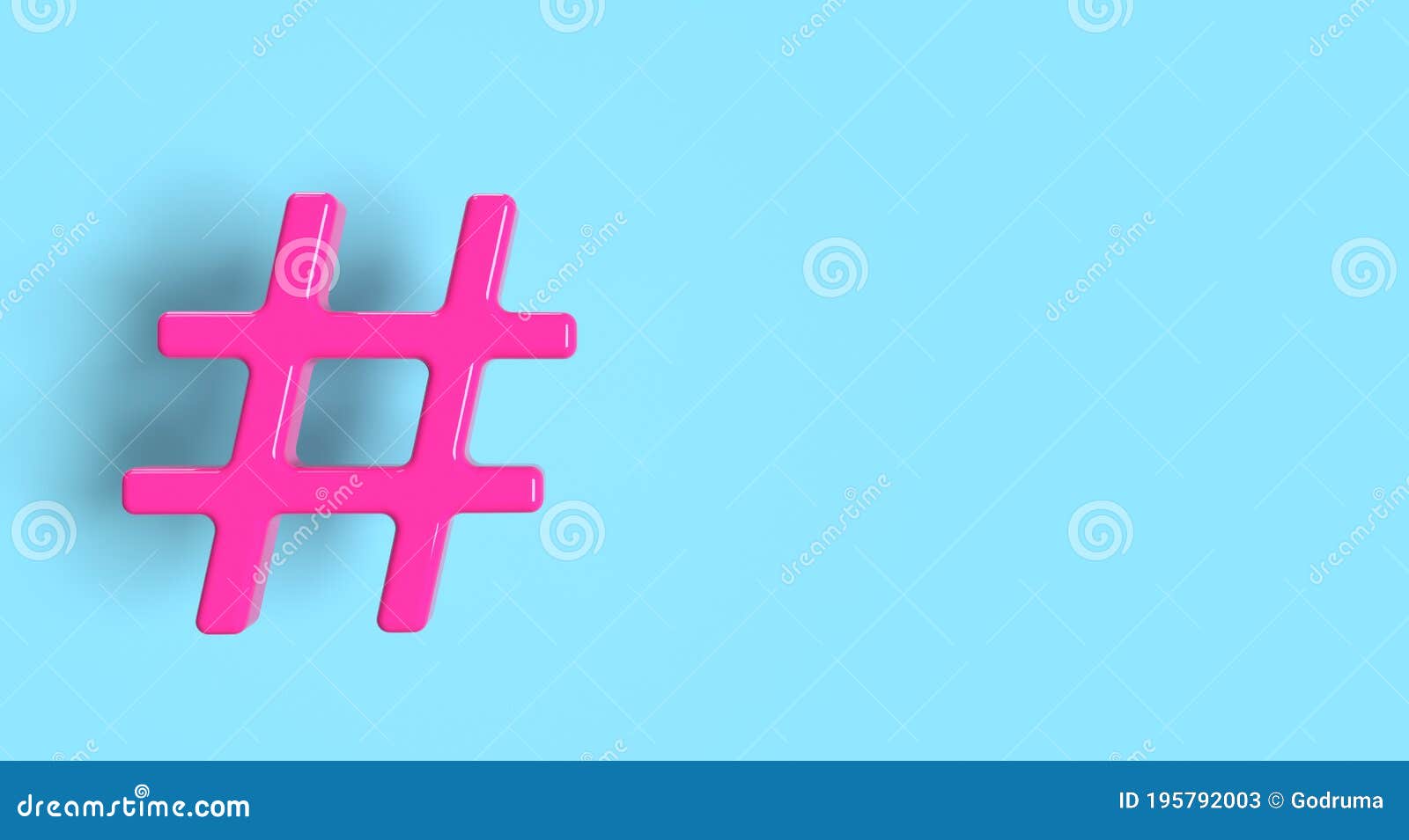 Hashtag Symbol on Background. Social Media Network Concept Illustration ...