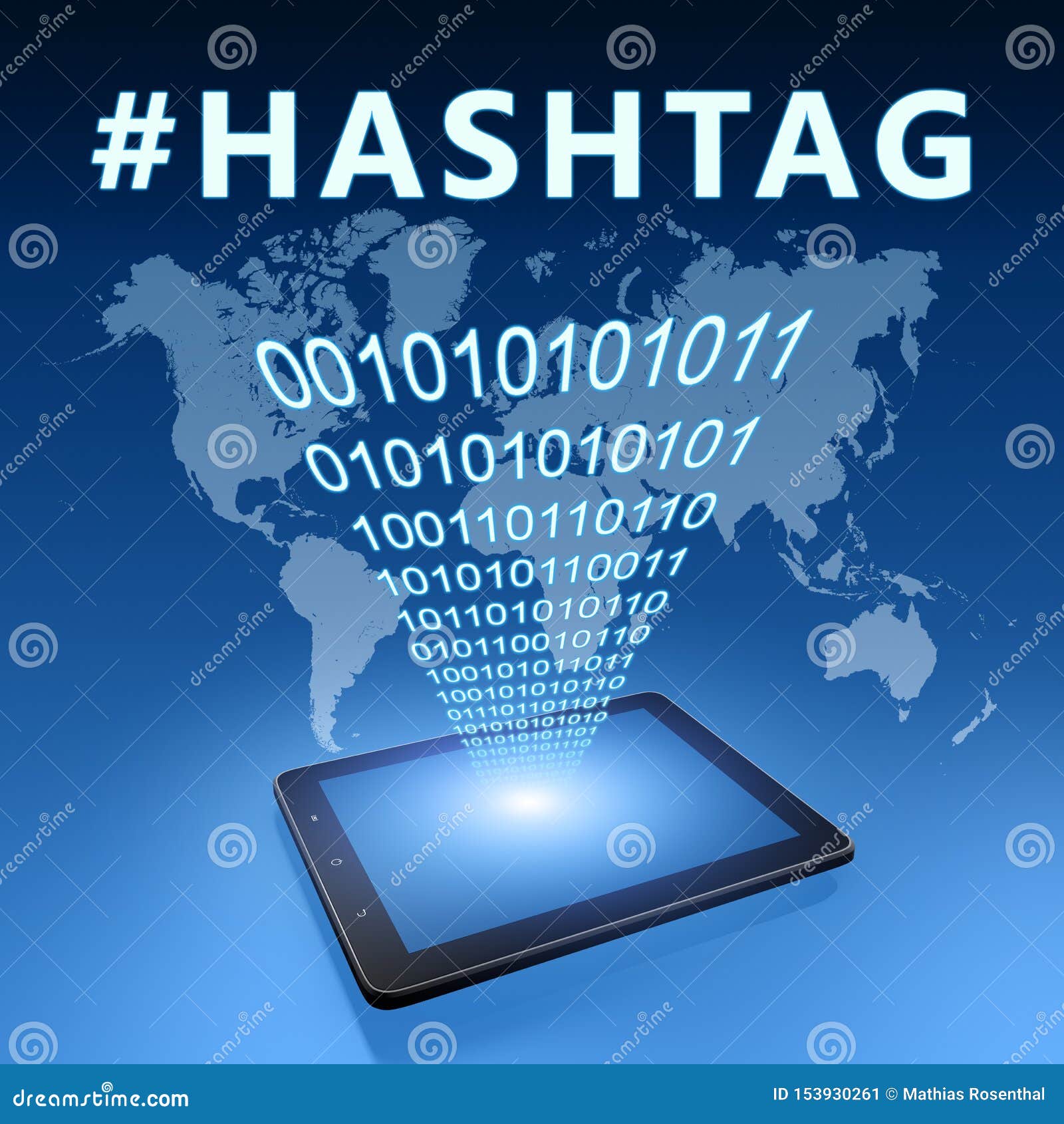 Hashtag stock illustration. Illustration of viral, message - 153930261