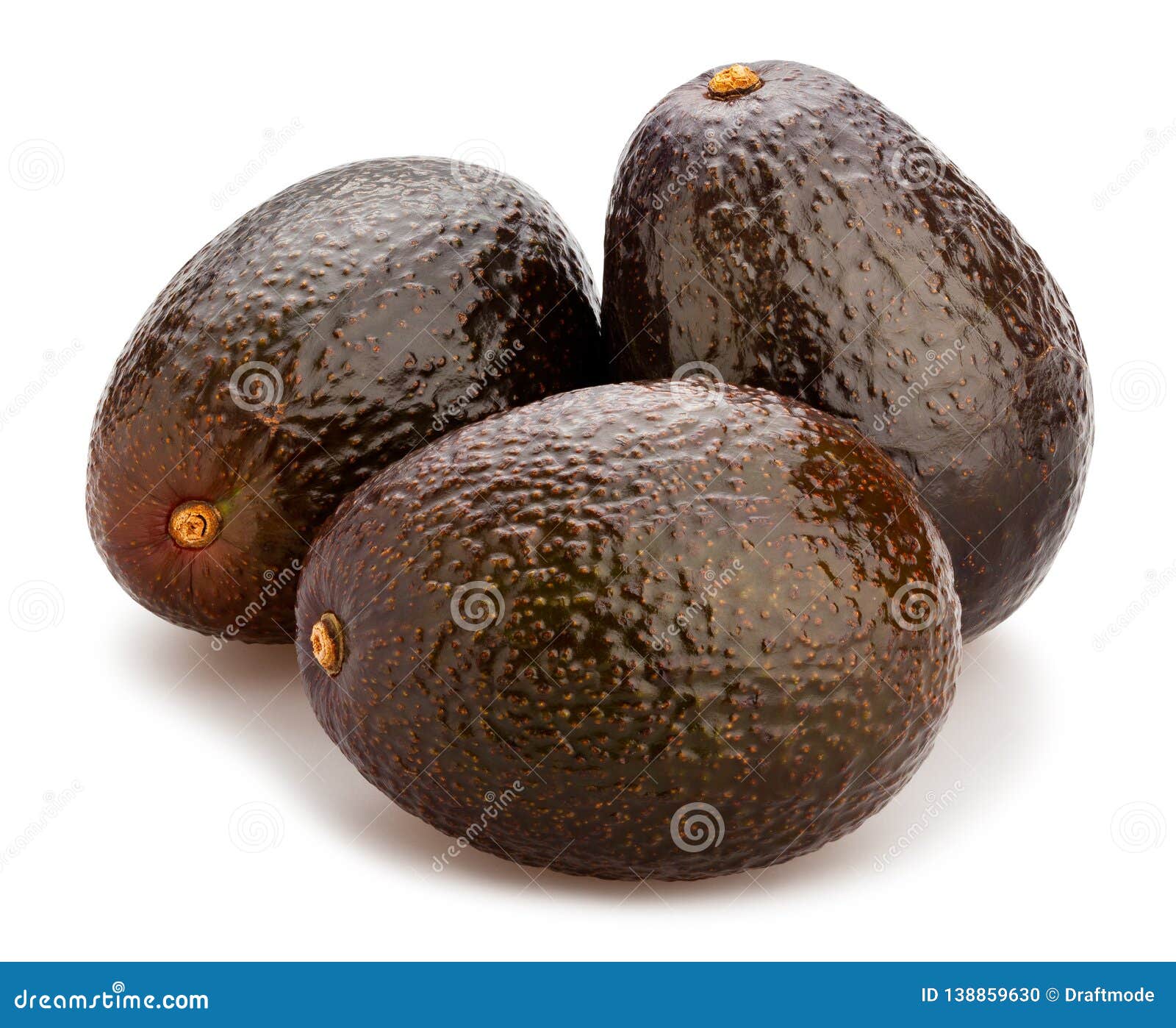 Hass avocado stock photo. Image of exotic, group, glossy - 138859630