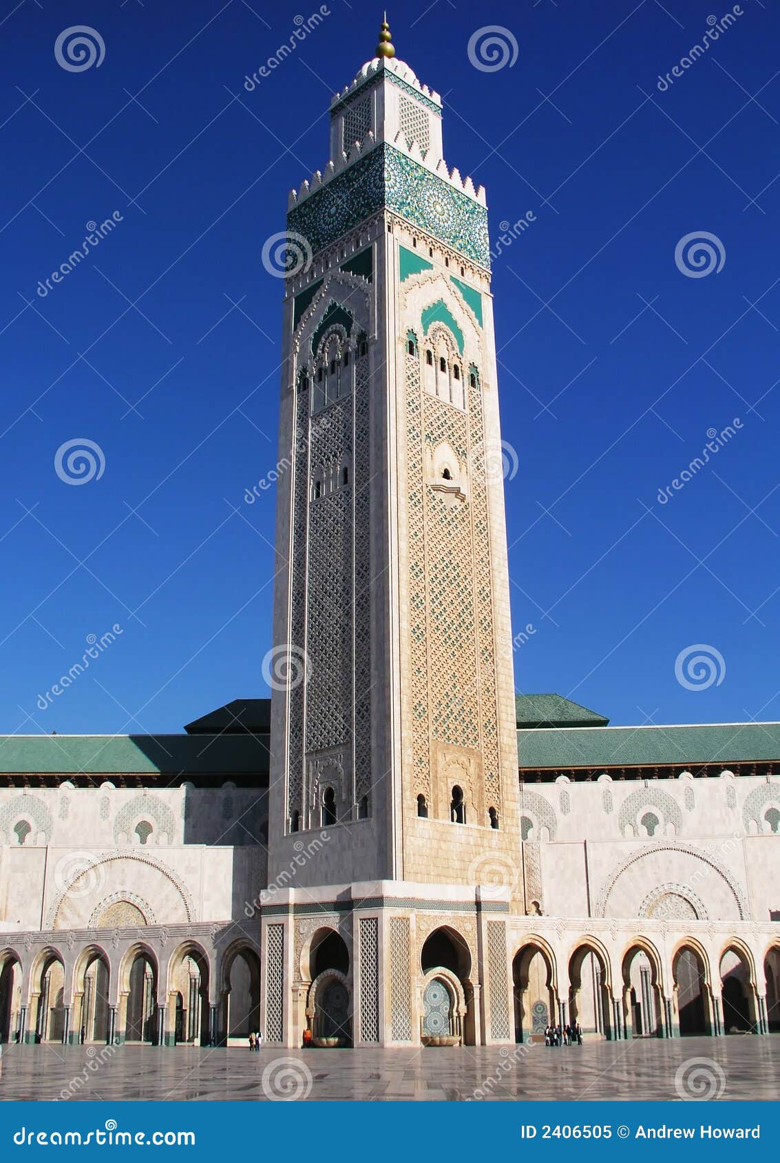 Hassan the 2nd Mosque Morocco Stock Image - Image of tourism, morocco ...
