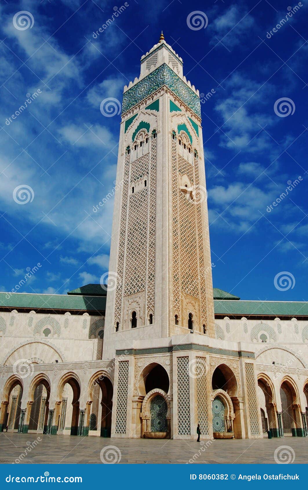 Casablanca, Morocco. Mosque Hassan II Building Royalty-Free Stock ...
