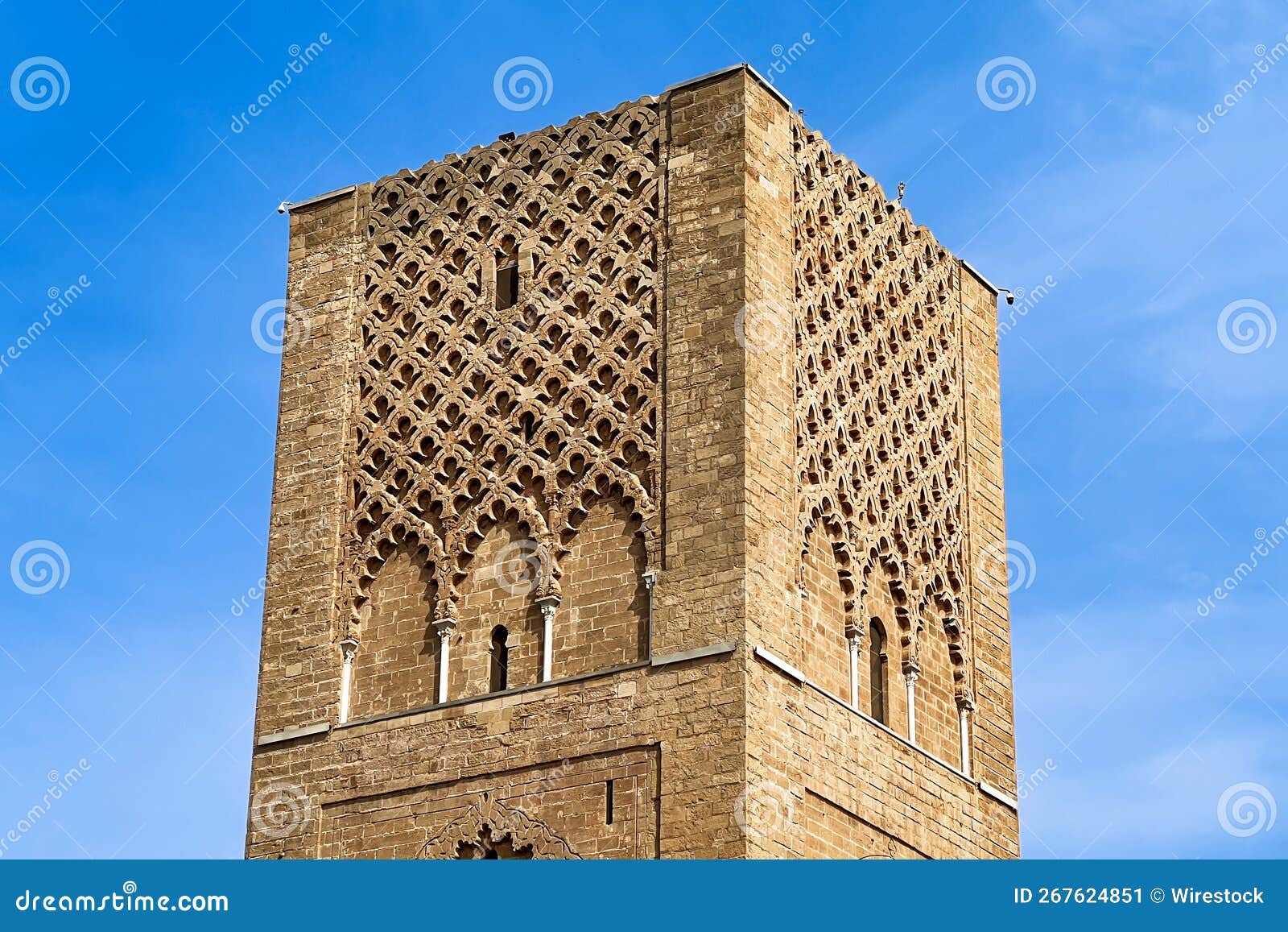 The Hassan Tower and the Columns in Rabat Stock Image - Image of ...