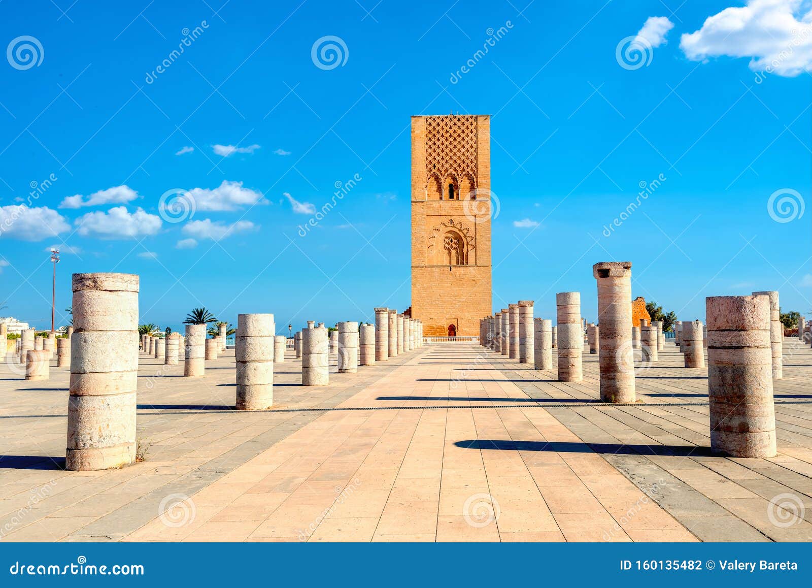 Hassan Tower the Minaret of an Incomplete Mosque in Rabat, Morocco ... Hassan Tower the Minaret of an Incomplete Mosque in Rabat, Morocco ...