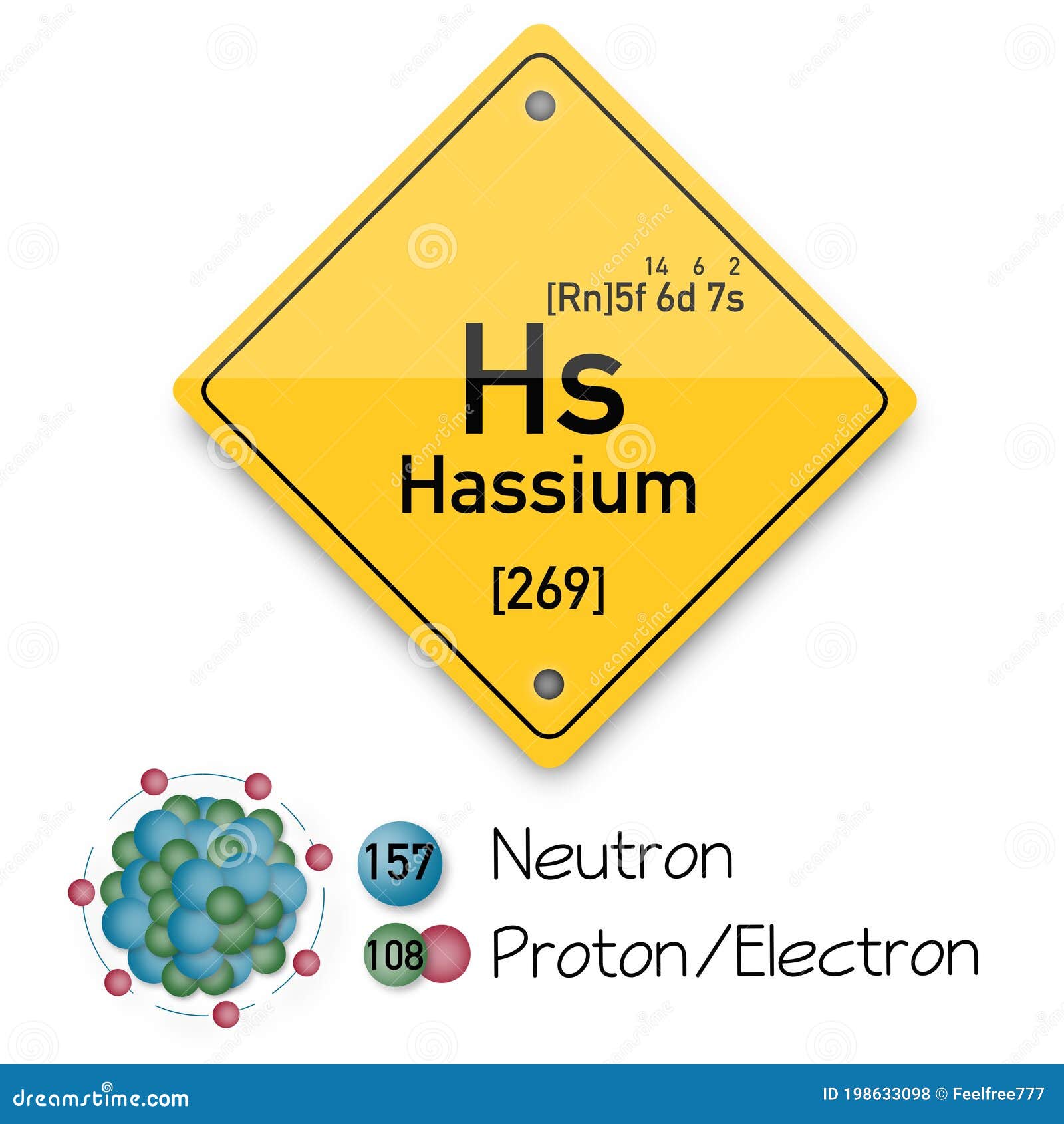 Hassium Periodic Table Chemical Element. Mendeleev Table Hassium Atom ... Hassium Periodic Table Chemical Element. Mendeleev Table Hassium Atom ...