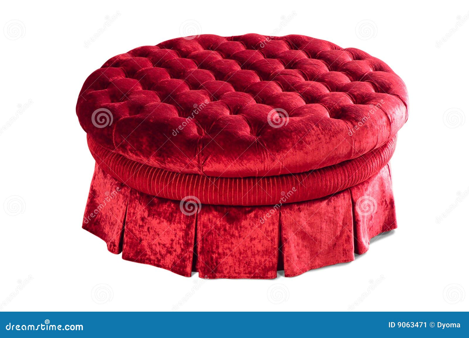 Hassock stock image. Image of seat, style, buttons, simplicity - 9063471