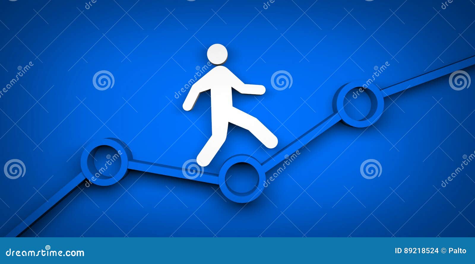 Hasta Crecimiento Personal Y De La Carrera, Concepto Del Progreso Stock ...