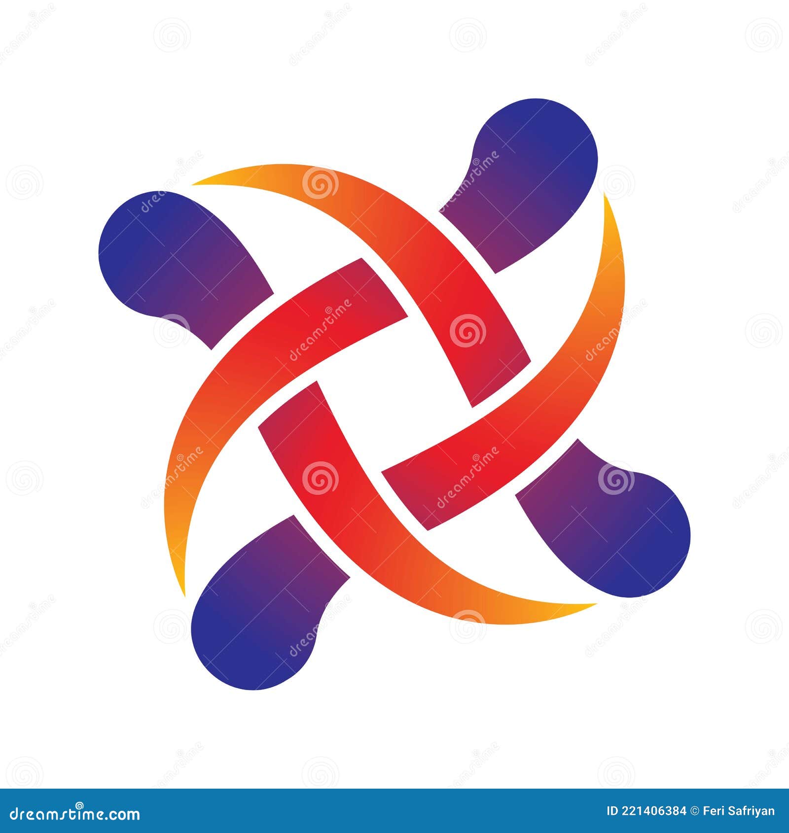 Hastag logo template stock vector. Illustration of vector - 221406384