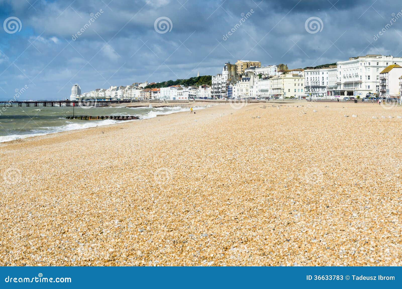 Hasting stock image. Image of building, coastline, south - 36633783