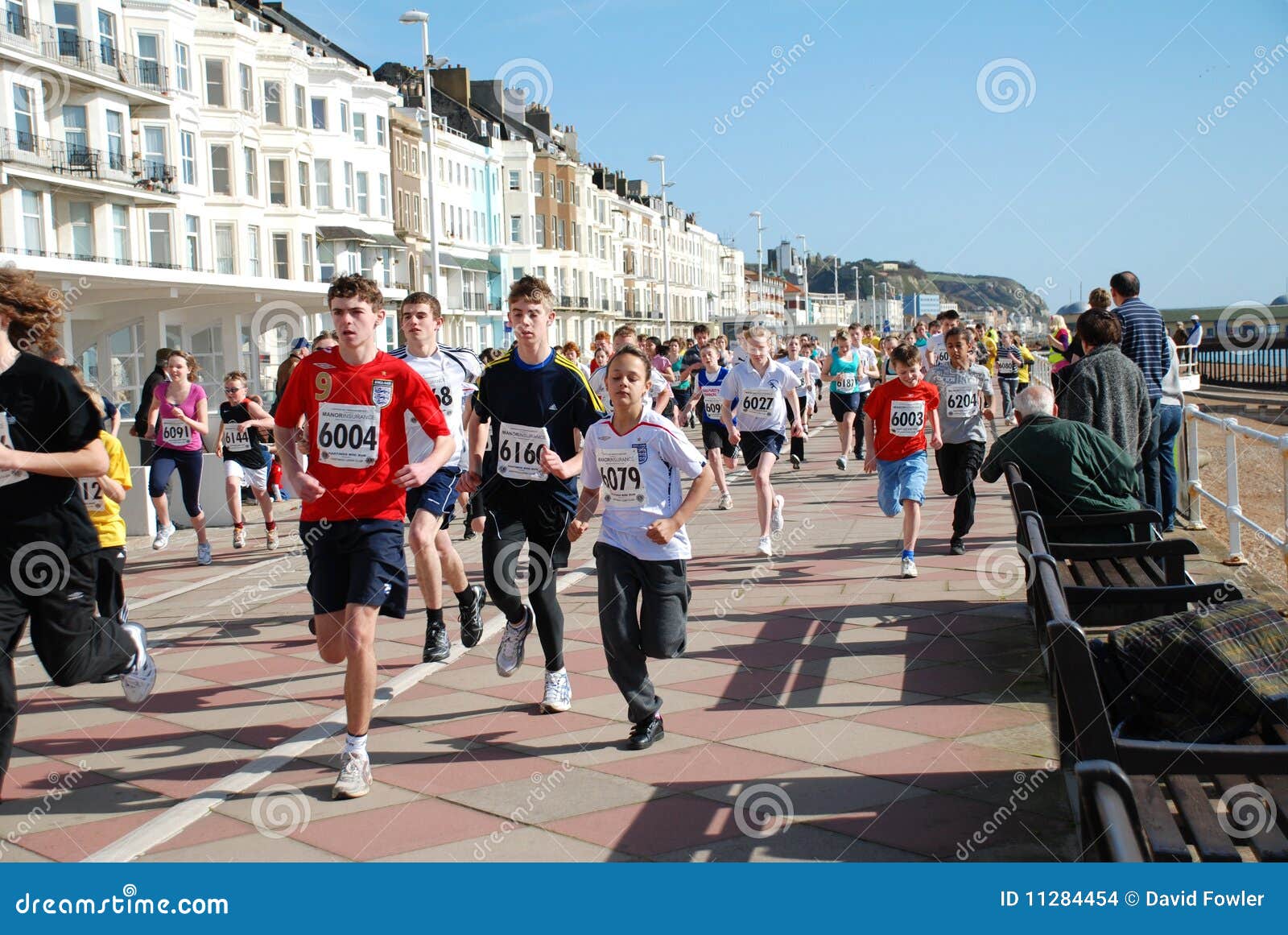 Hastings Mini Run editorial stock image. Image of fitness - 11284454
