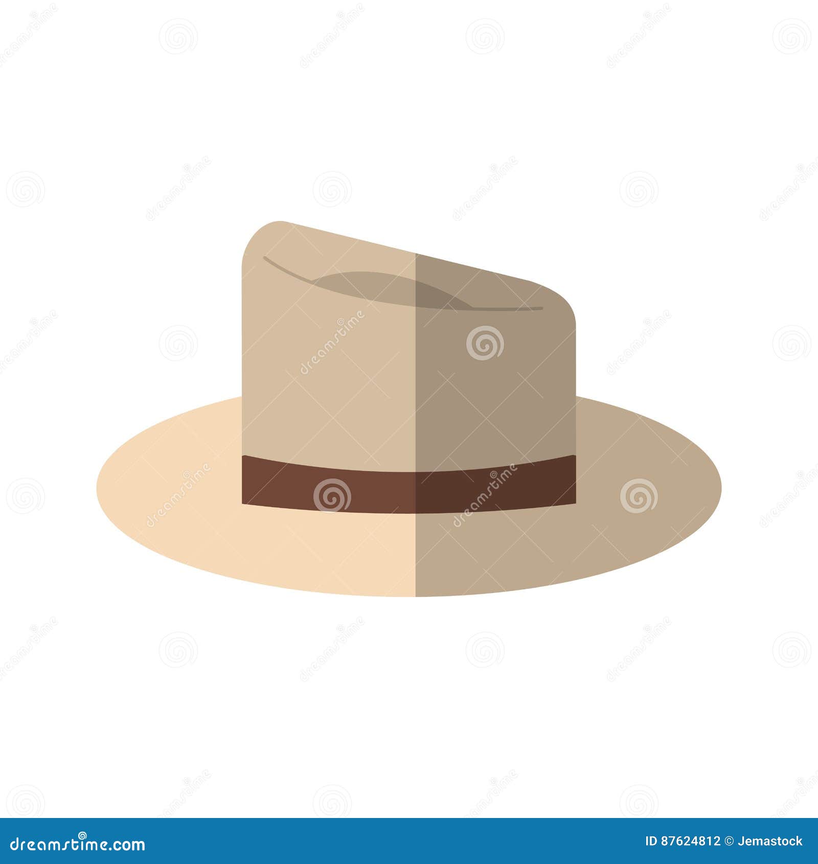 Hat accessory icon stock vector. Illustration of fluffy - 87624812