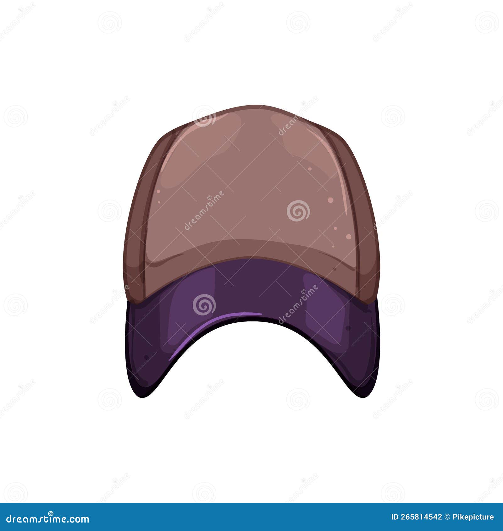 Hat Baseball Cap Cartoon Vector Illustration Stock Illustration ...