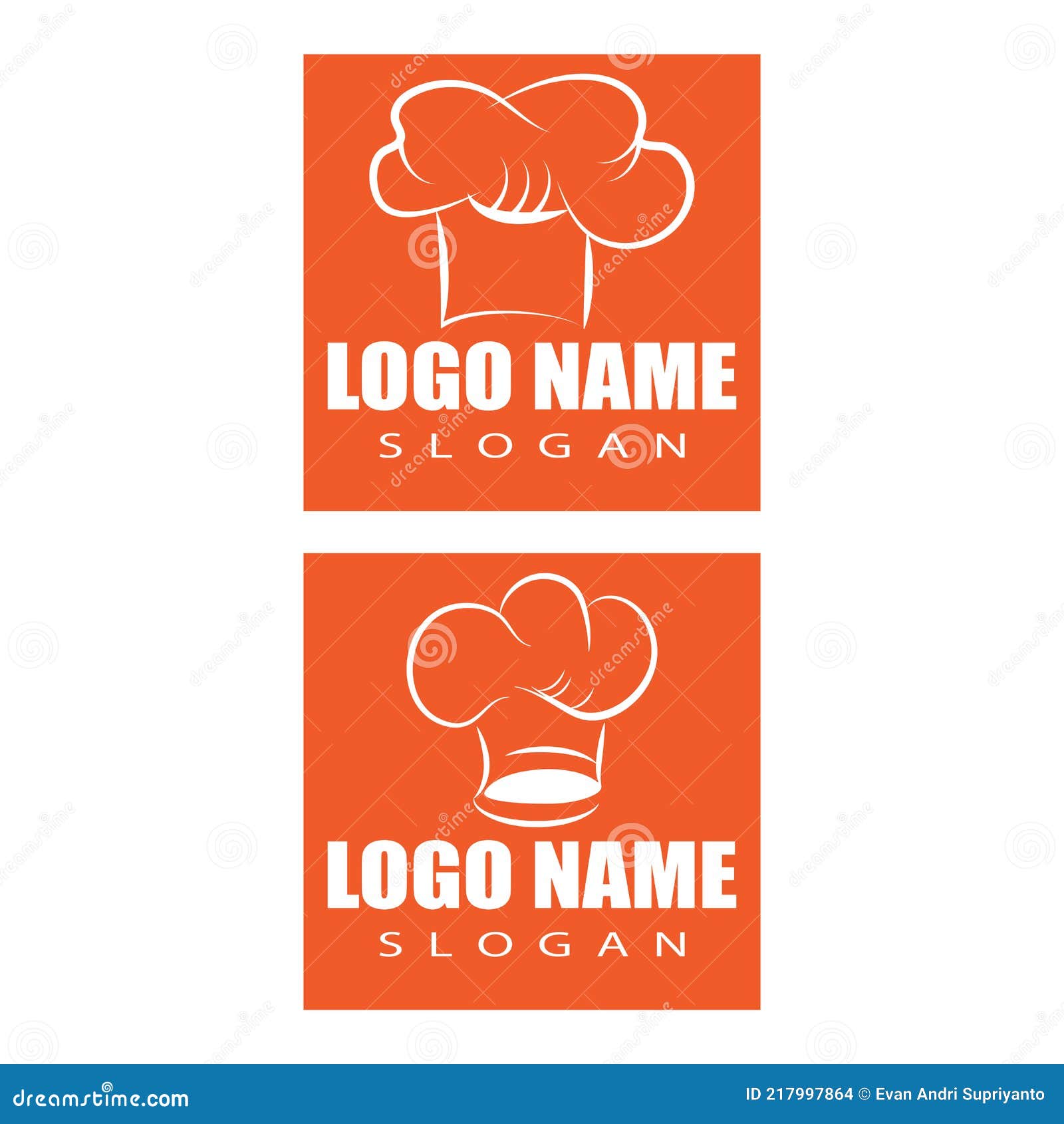 Hat Chef Logo Template Vector Illustration Stock Vector - Illustration ...