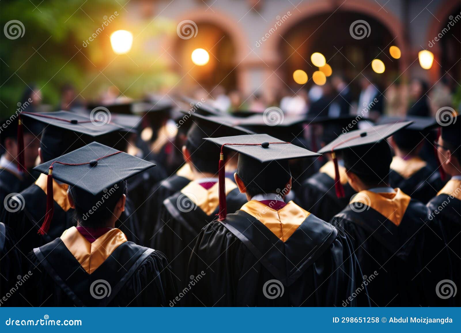 Hat Group of Graduates Concept Education Congratulation Ceremony in ...
