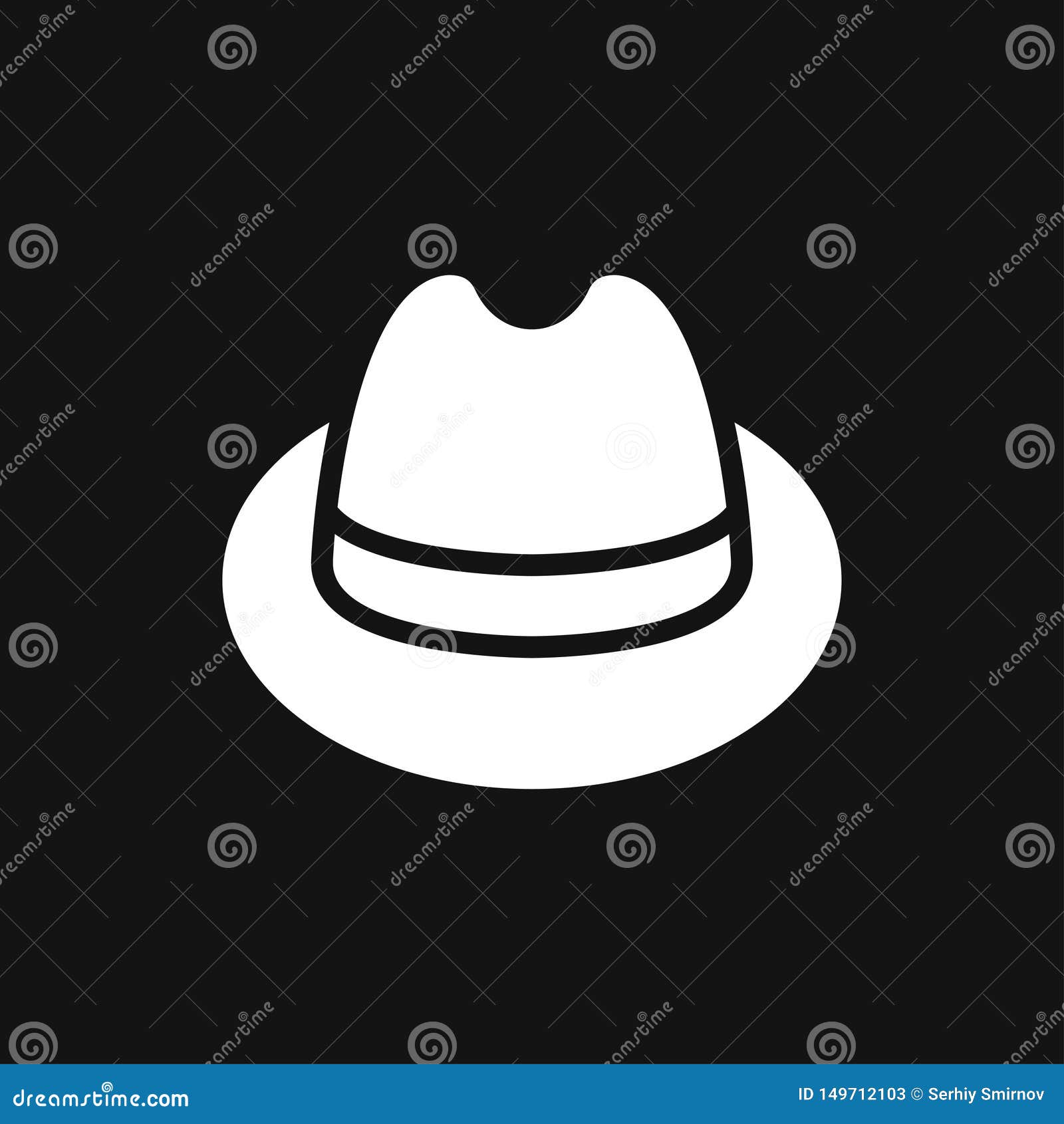 Hat Icon Logo, Illustration, Vector Sign Symbol for Design Stock ...