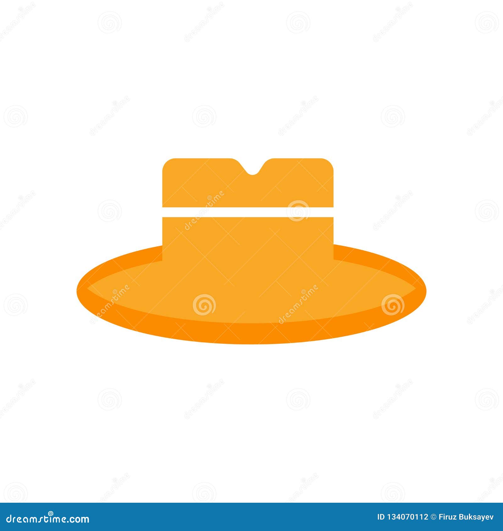 Hat Icon Vector Sign and Symbol Isolated on White Background, Hat Logo ...