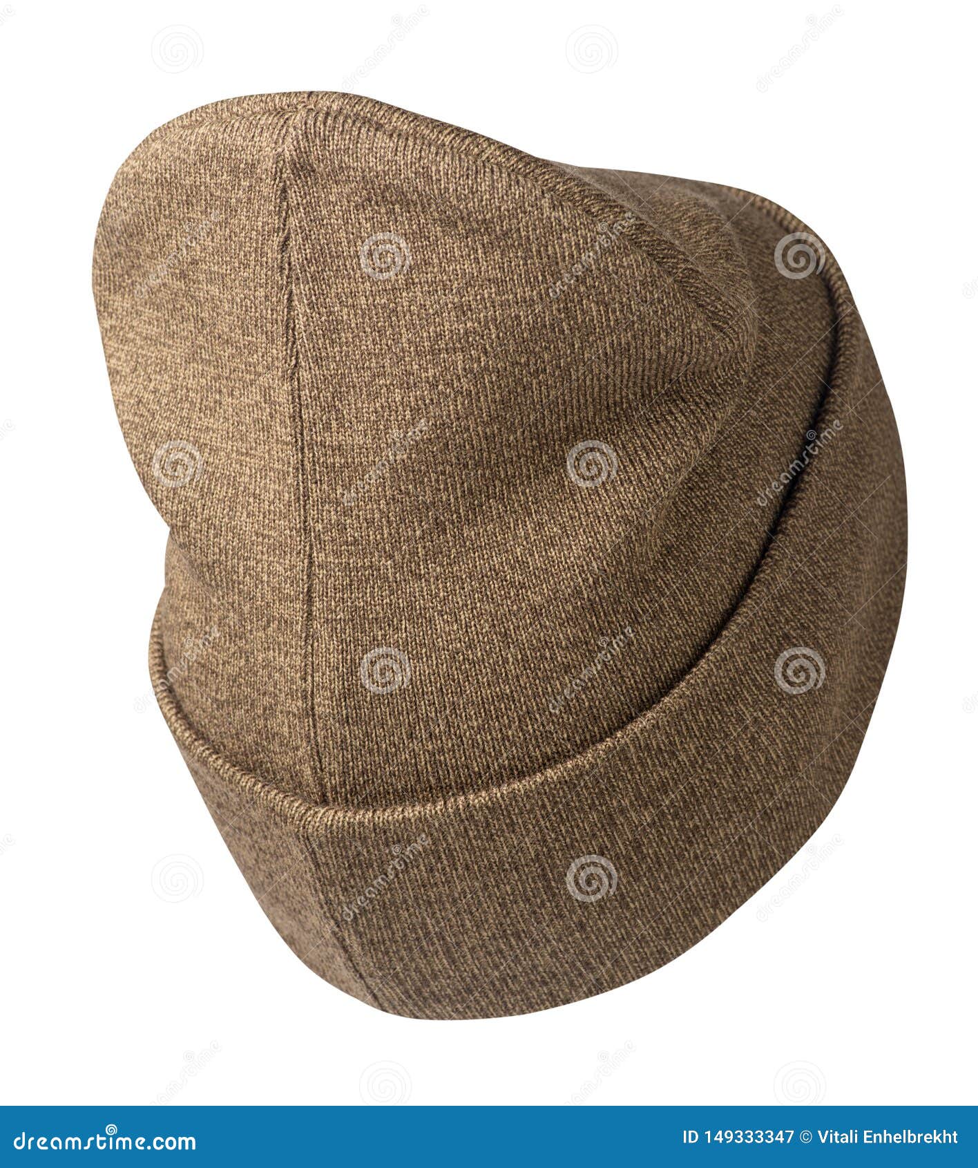 Hat Isolated on White Background Stock Image - Image of child, covering ...