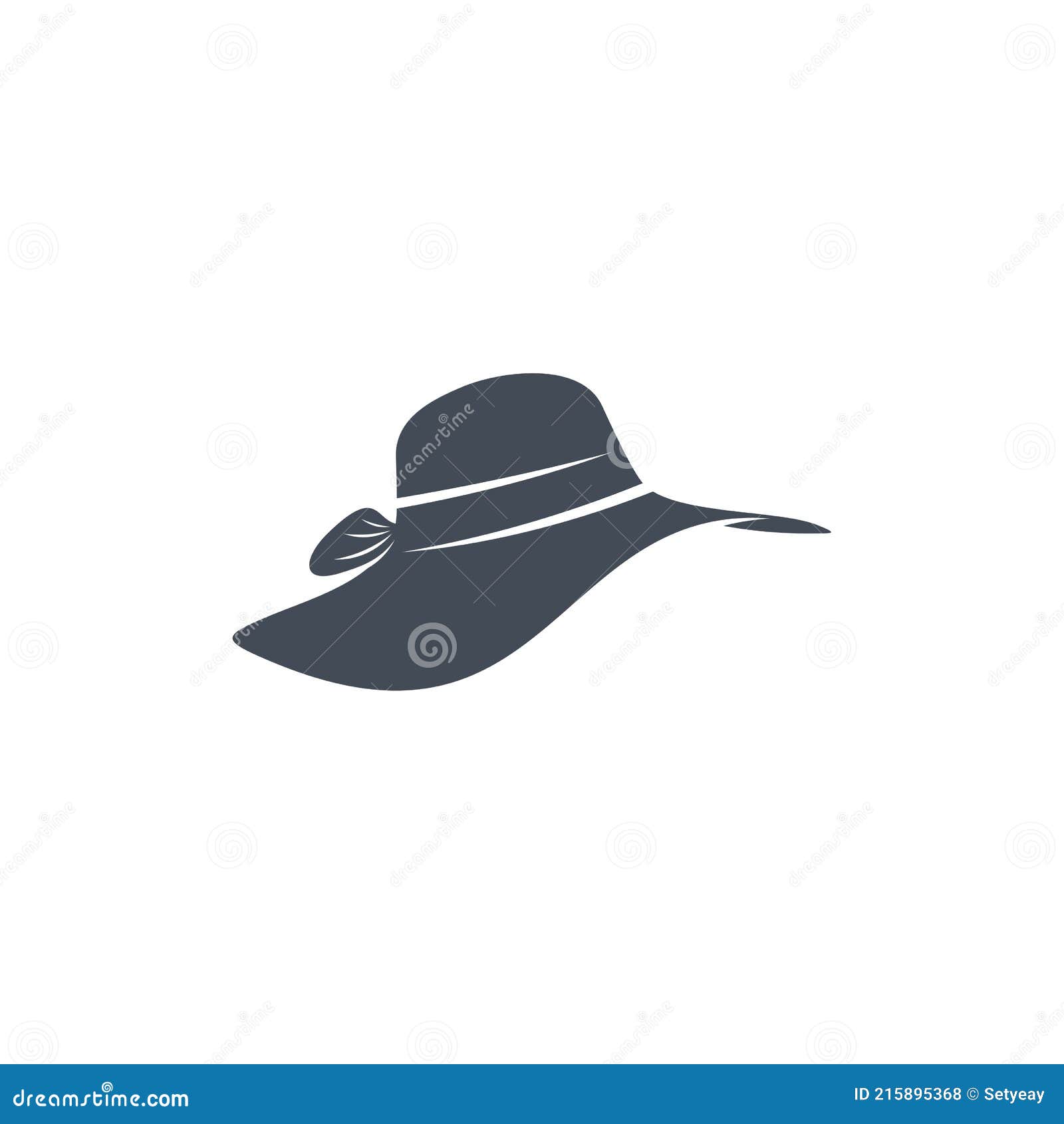 Hat Logo Design Vector Illustration, Creative Hat Logo Design Concept ...