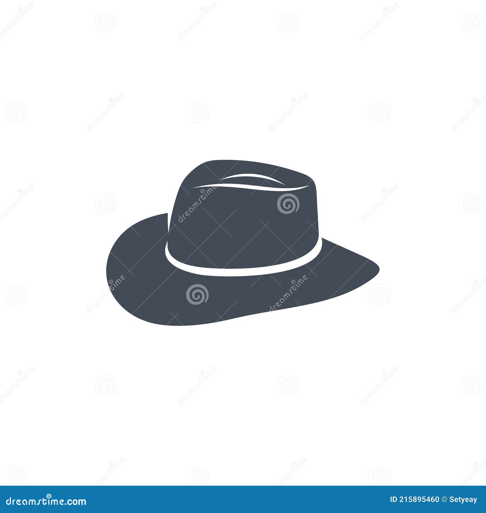 Hat Logo Design Vector Illustration, Creative Hat Logo Design Concept ...