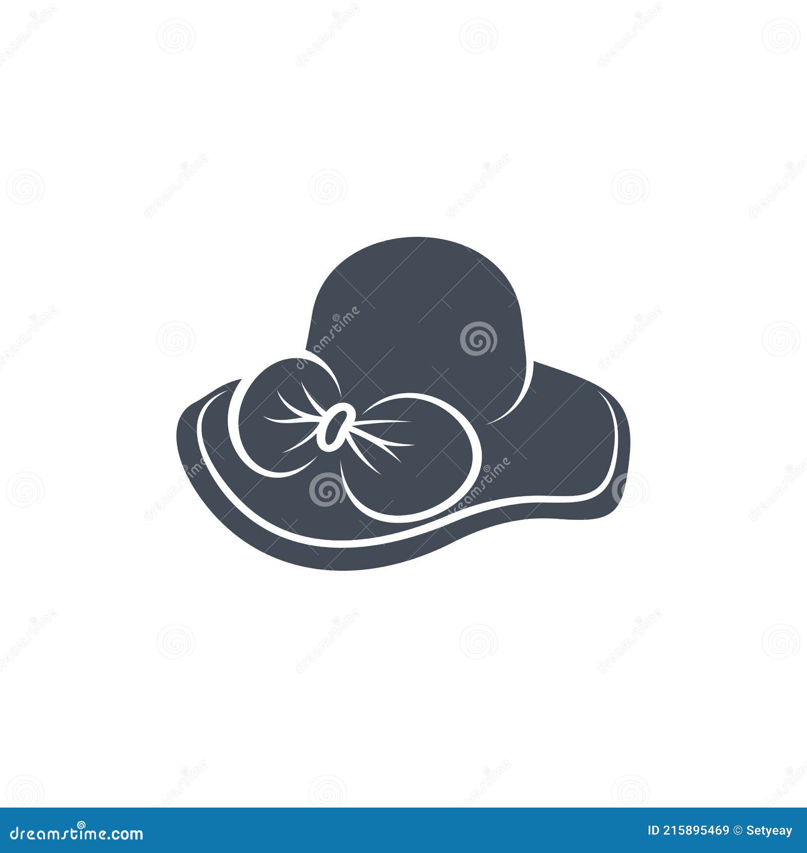 Hat Logo Design Vector Illustration, Creative Hat Logo Design Concept ...