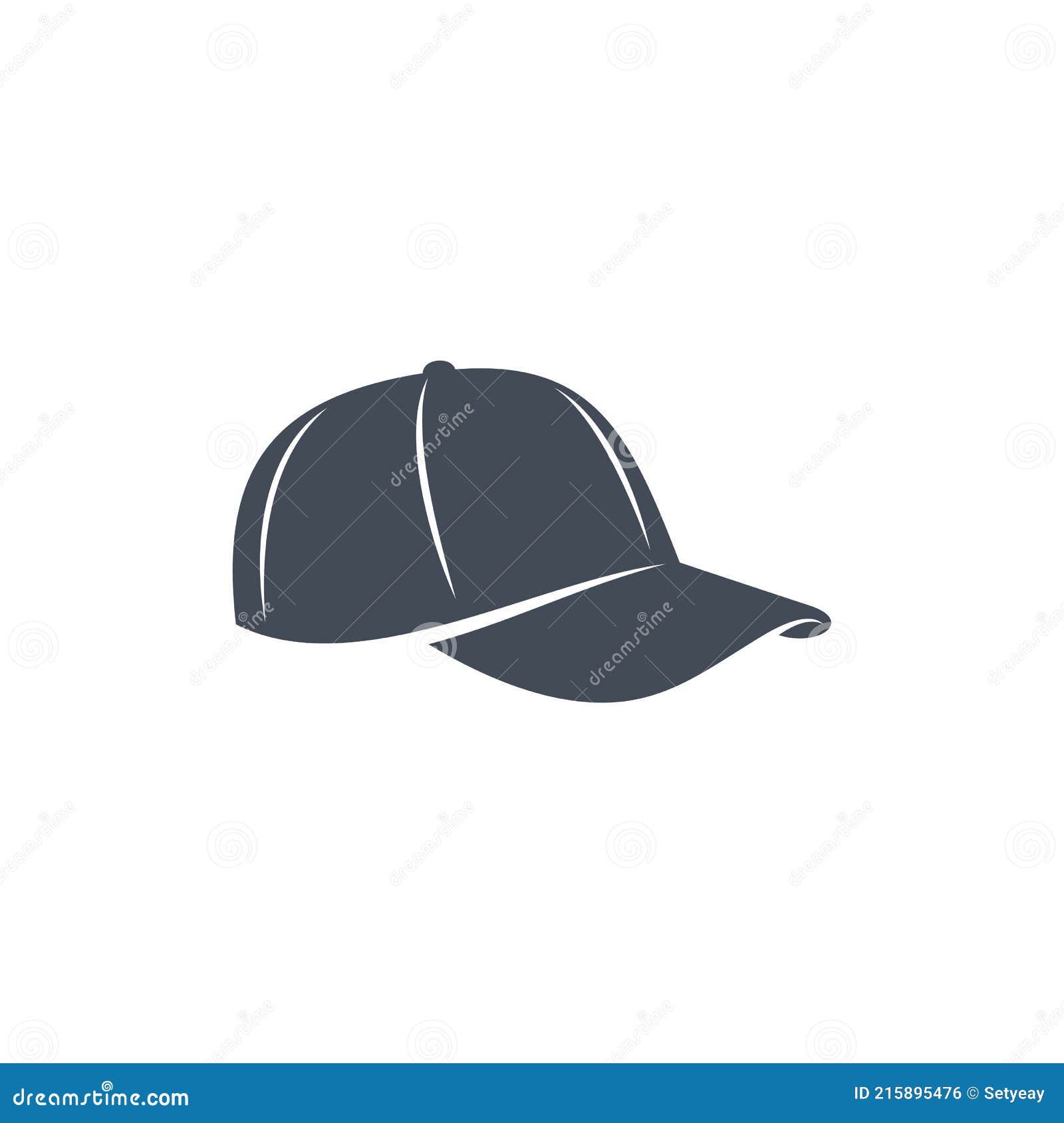 Hat Logo Design Vector Illustration, Creative Hat Logo Design Concept ...