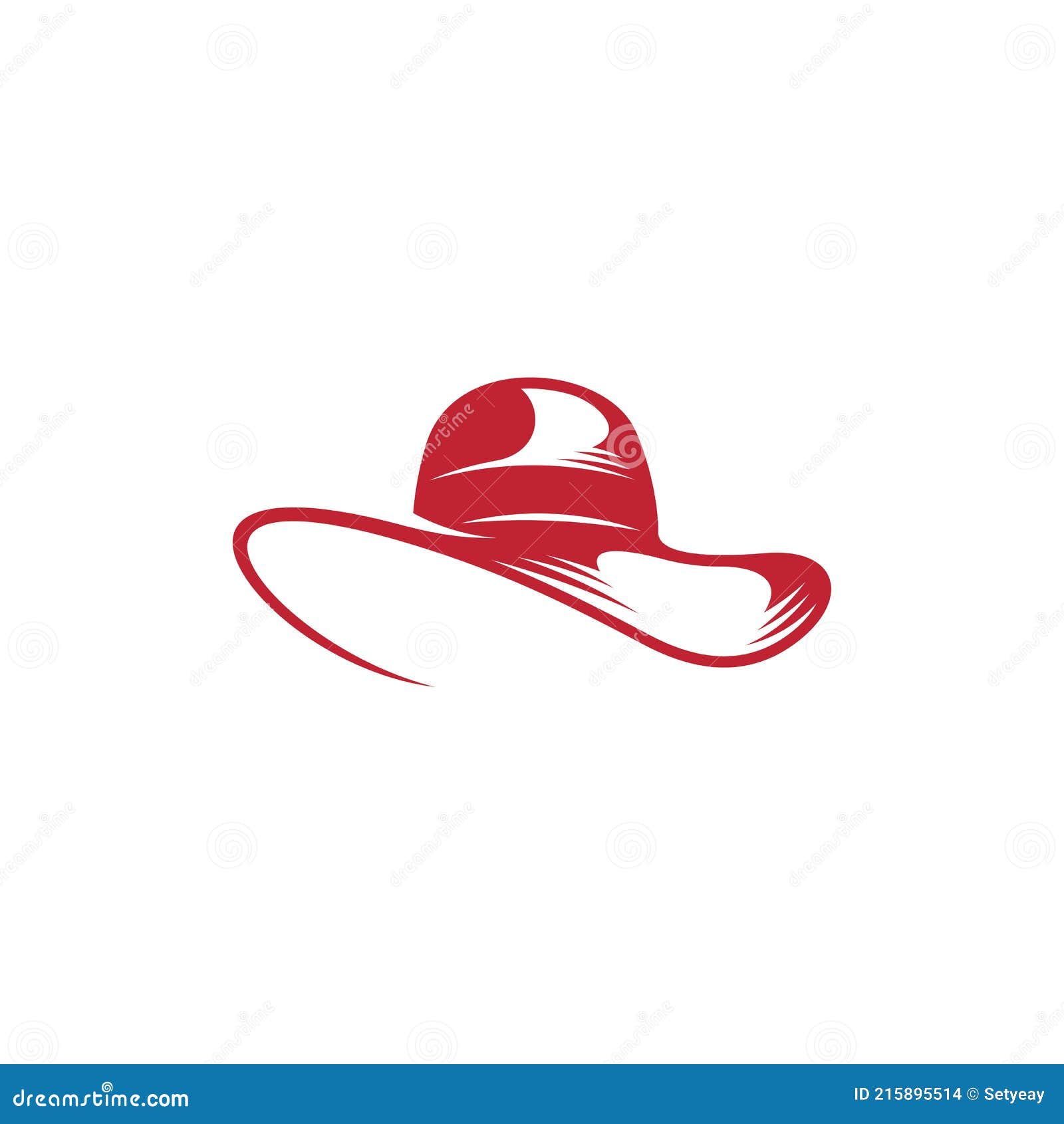 Hat Logo Design Vector Illustration, Creative Hat Logo Design Concept ...