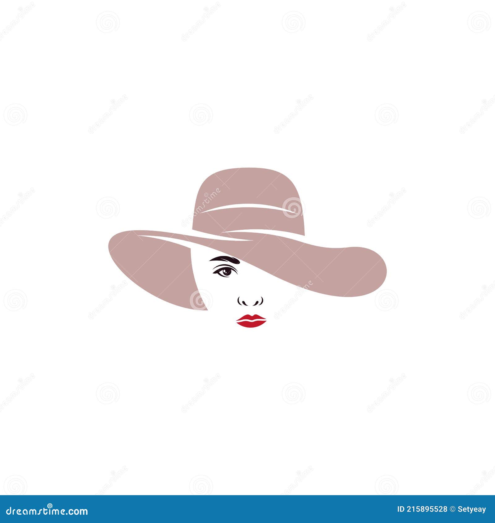Hat Logo Design Vector Illustration, Creative Hat Logo Design Concept ...