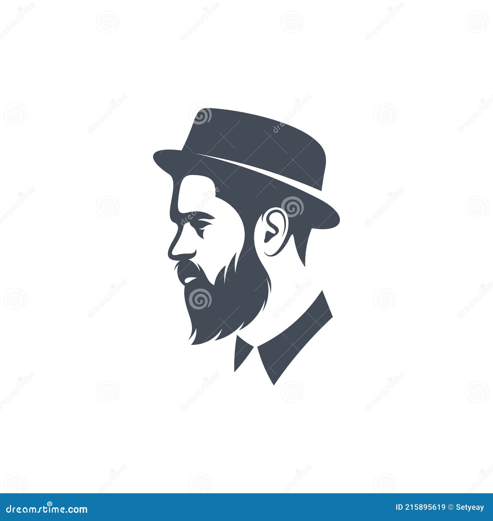 Hat Logo Design Vector Illustration, Creative Hat Logo Design Concept ...