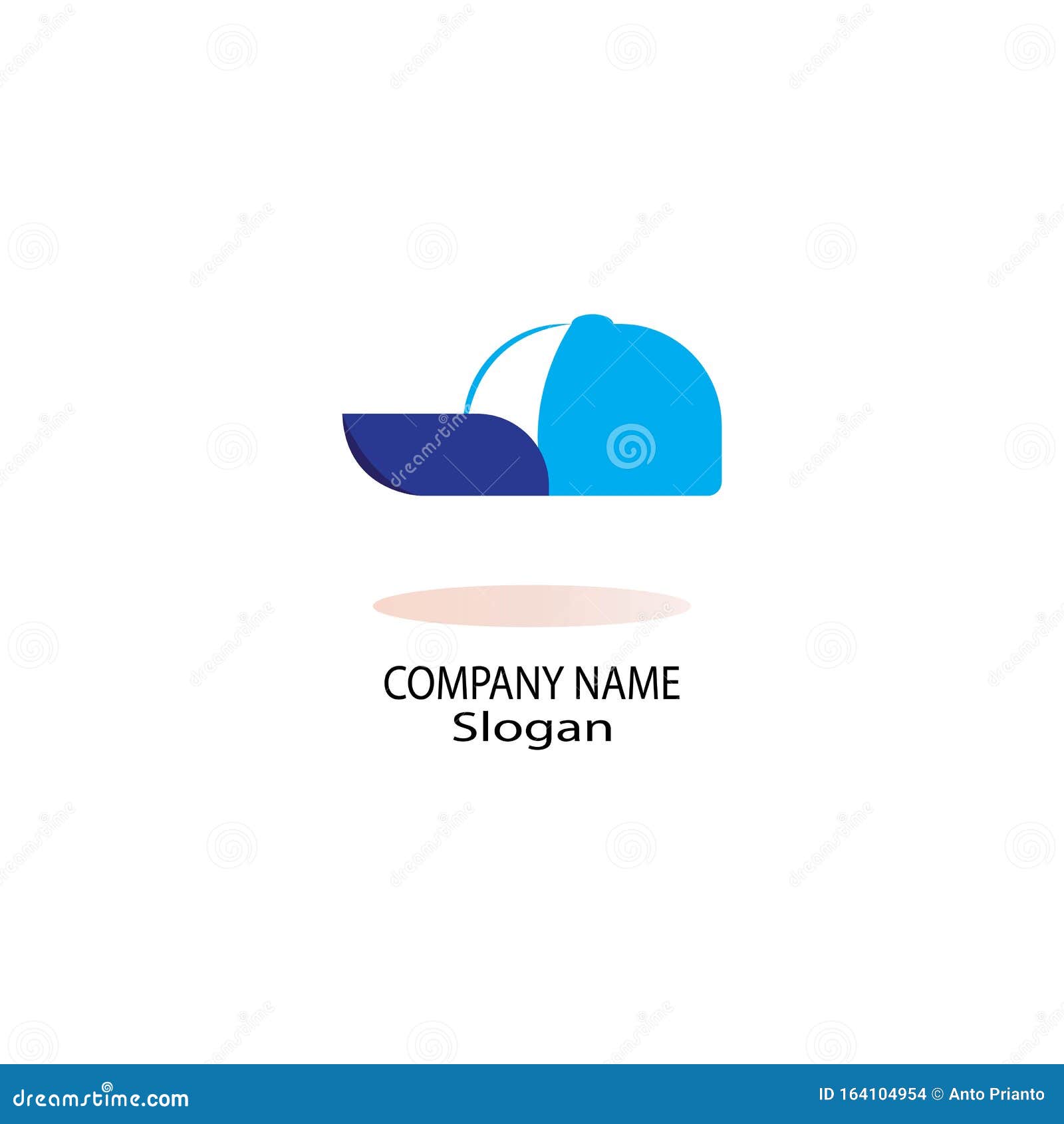 Hat Logo Template Vector Icon Illustration Stock Vector - Illustration ...