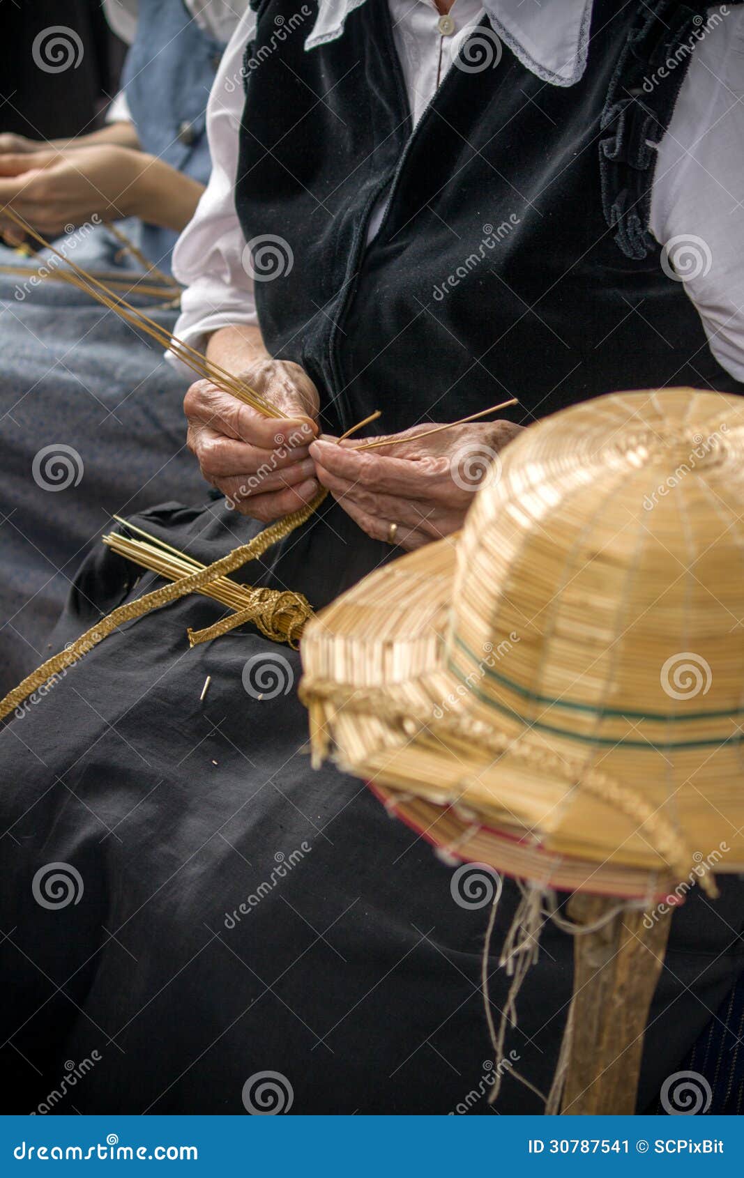 The hat-maker stock image. Image of style, retro, model - 30787541