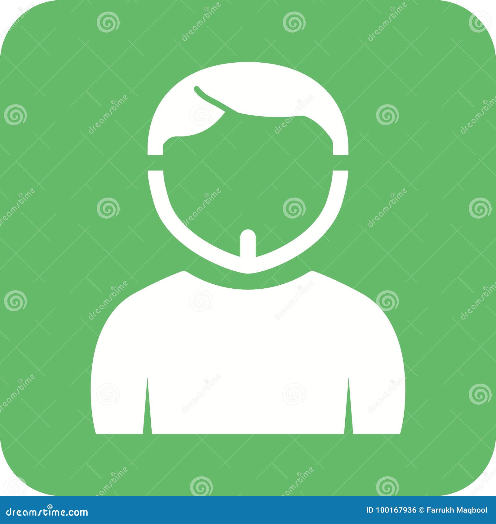 Man in Chin Strap stock vector. Illustration of small - 100167936