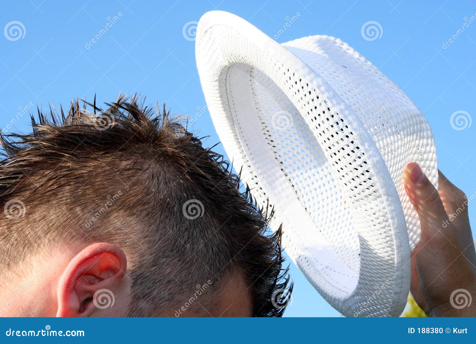 Hat off stock photo. Image of show, greeting, hair, clothing - 188380