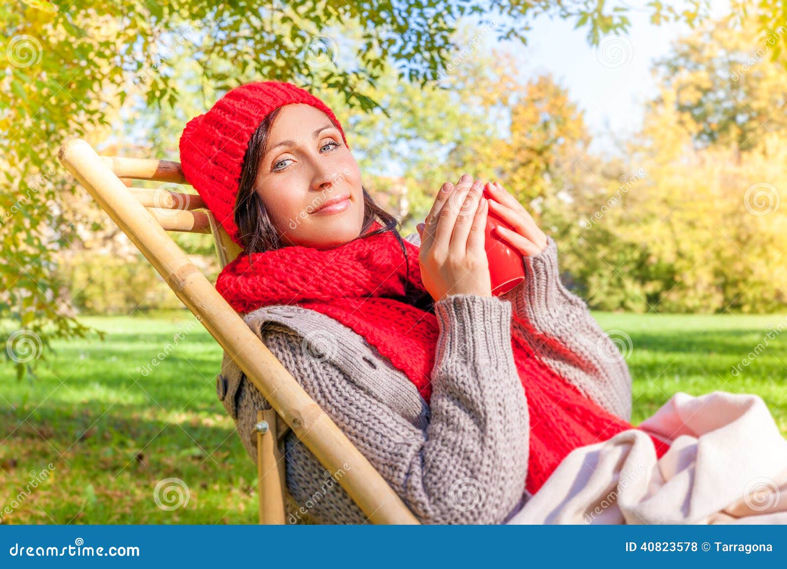 Hat scarf autumn fall stock photo. Image of park, baby - 40823578