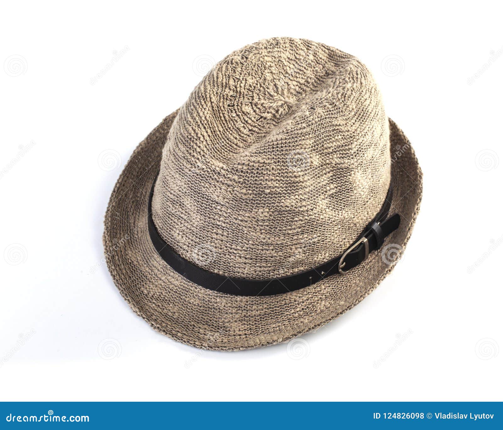 Hat with stripes stock photo. Image of collection, fashioned - 124826098