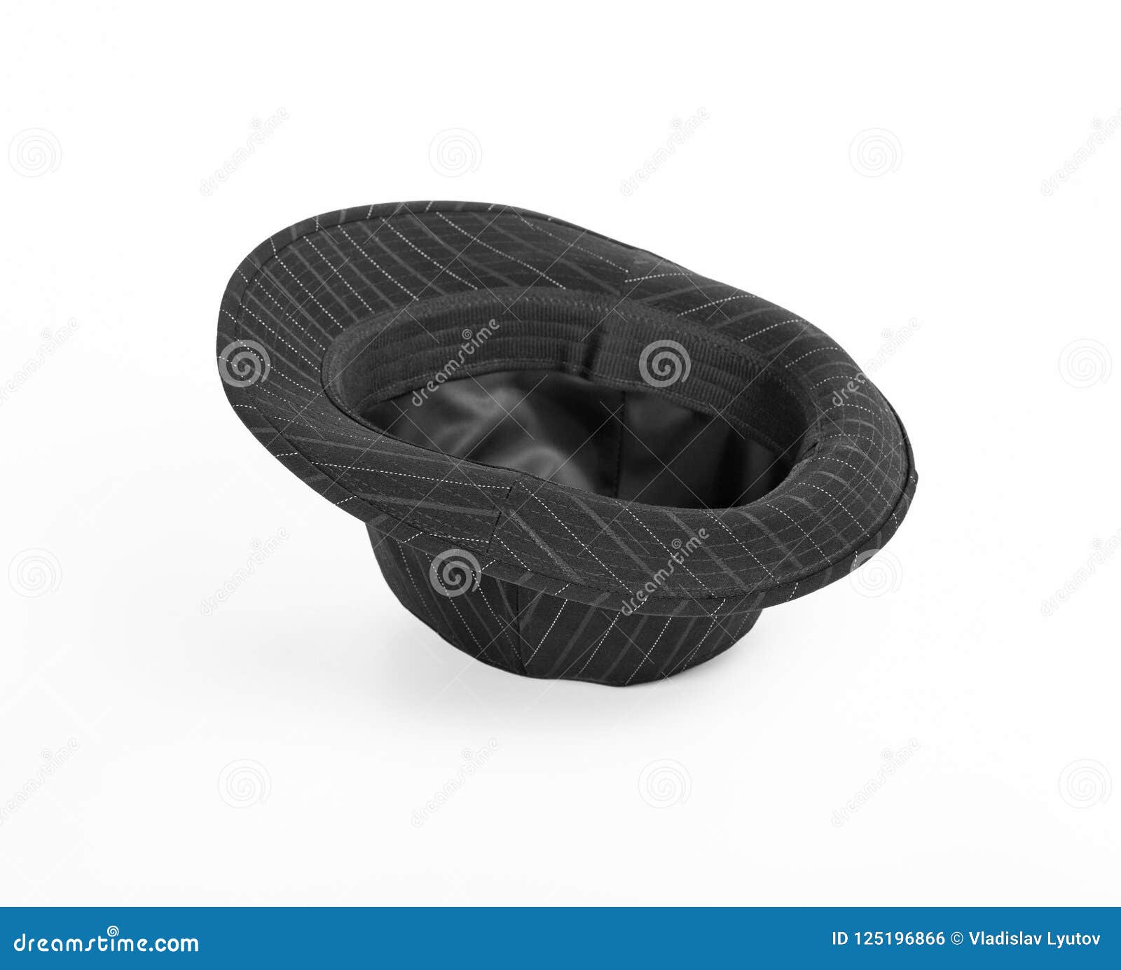 Hat with stripes stock photo. Image of clothes, fedora - 125196866