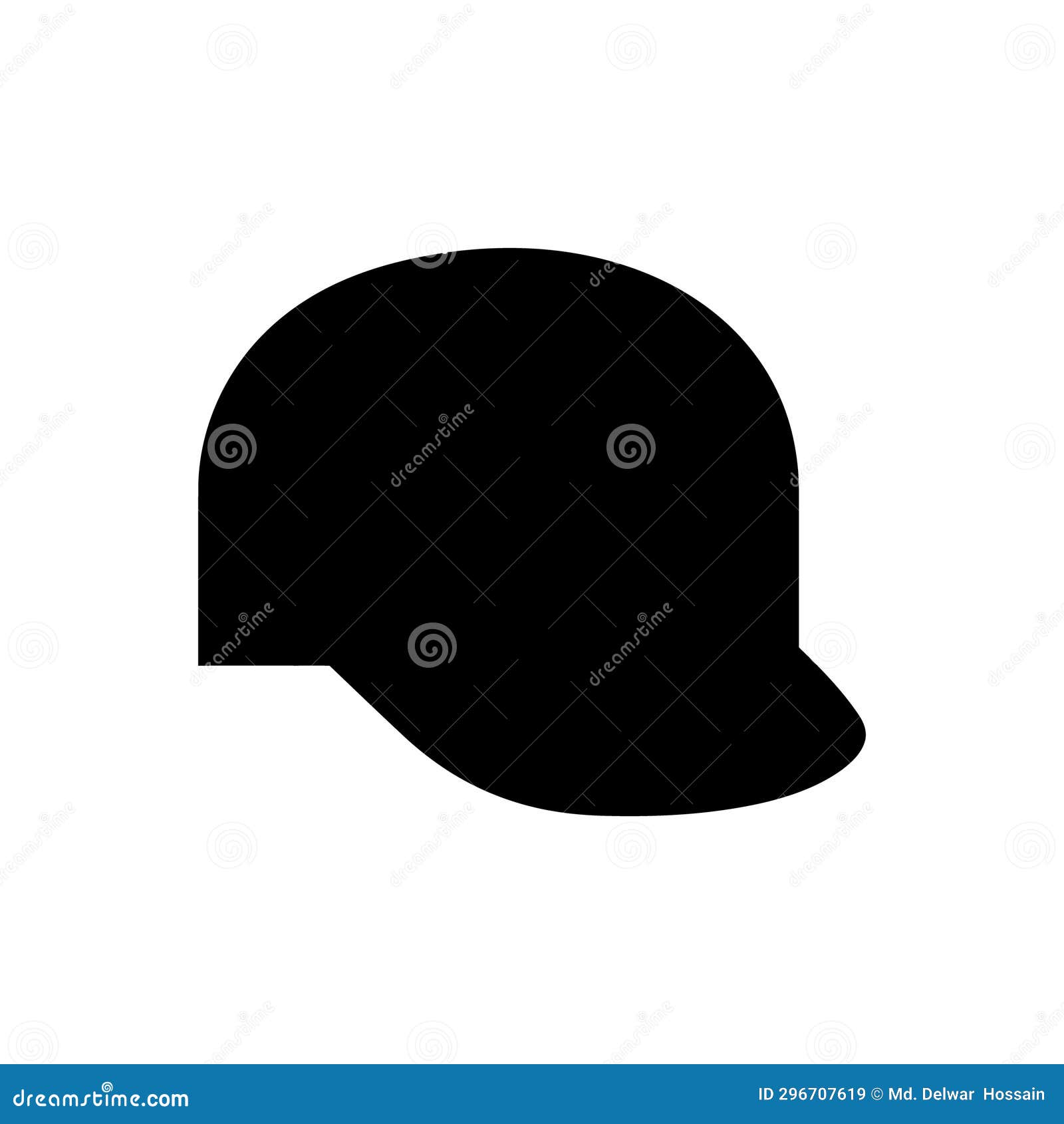Hat Trick Icon stock vector. Illustration of drawing - 296707619