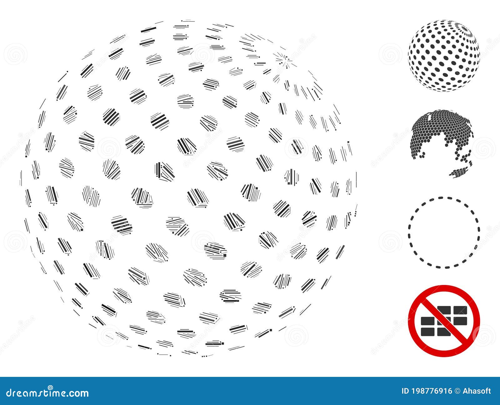 Hatch, Dotted And Linear Ink Hand Drawn Textures Cartoon Vector ...